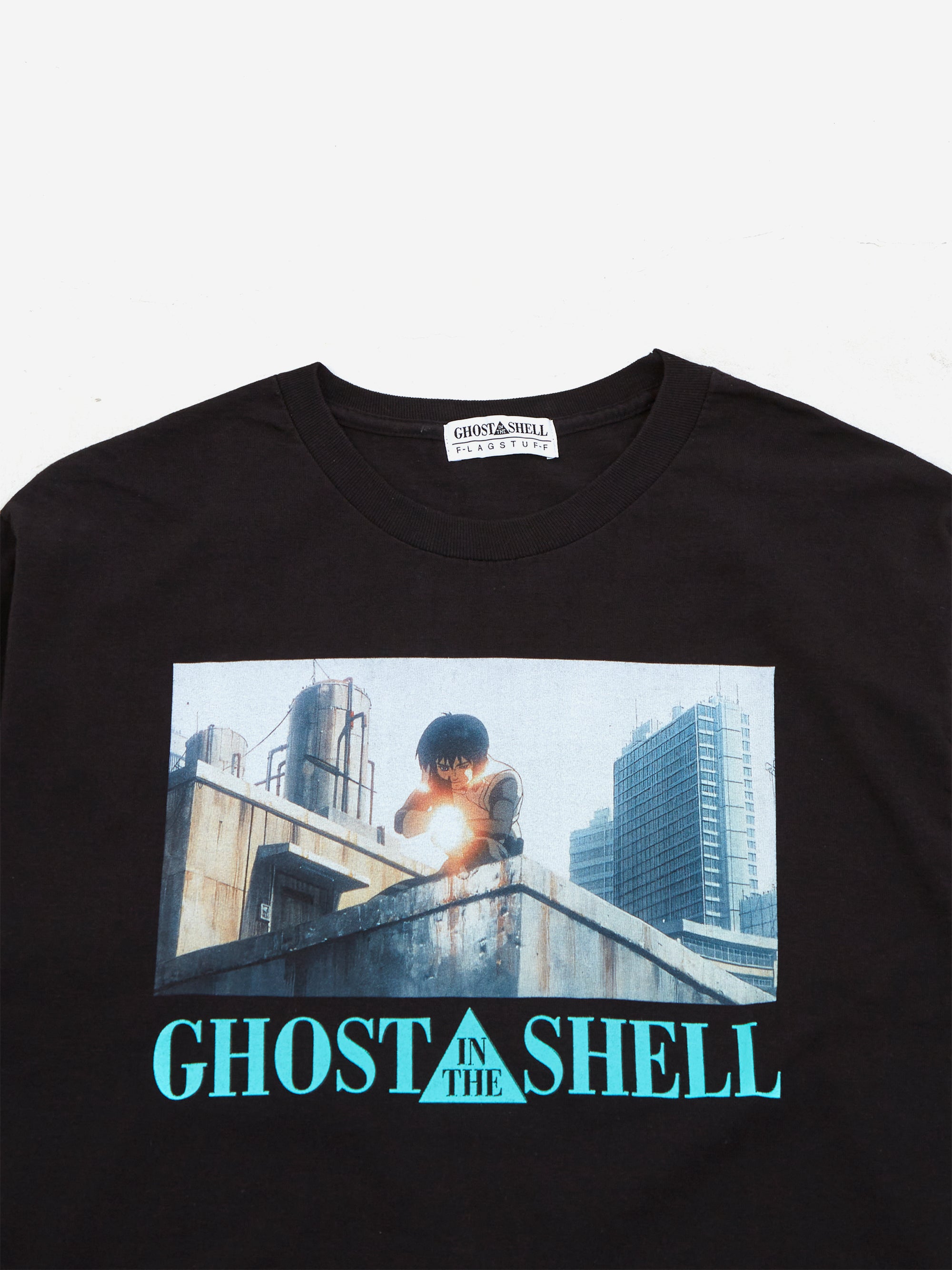 Flagstuff Kusanagi Long Sleeve T-Shirt - Black – Goodhood