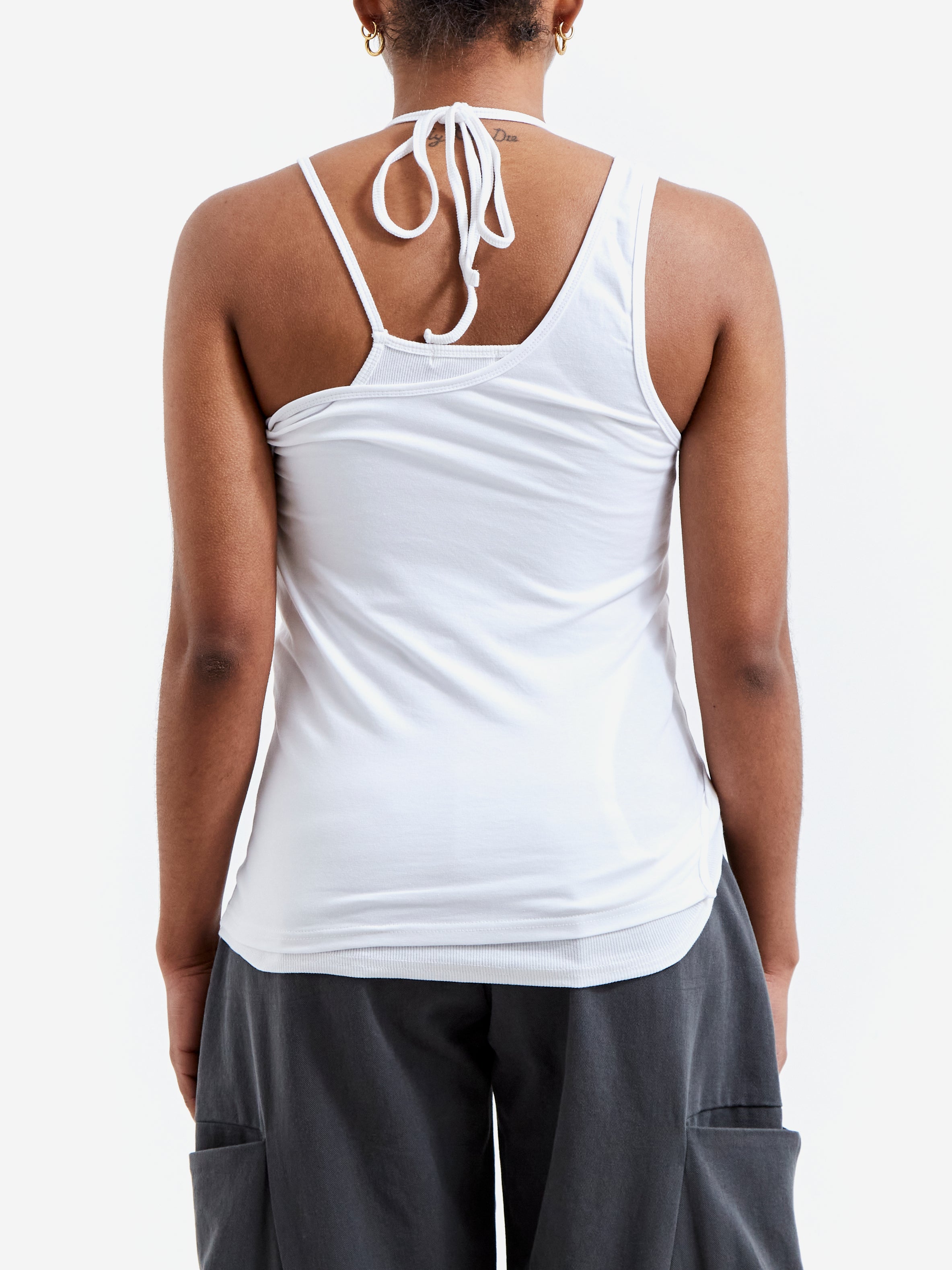 NACHE Multiway Layered Sleeveless Top - White – Goodhood