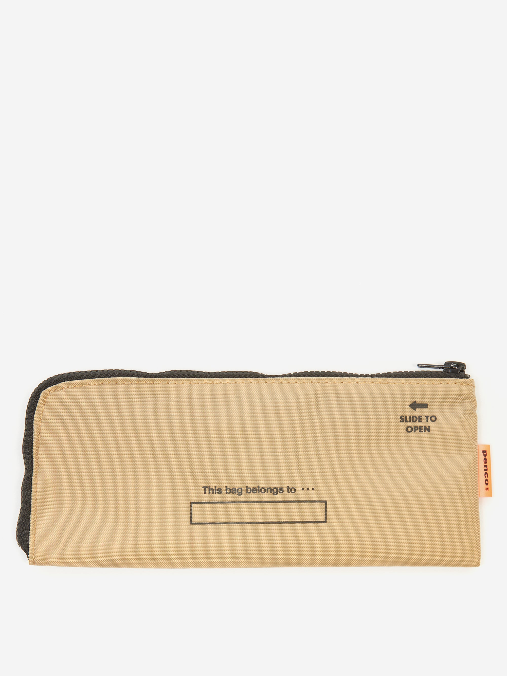 Hightide Penco Flat Pen Case - Beige – Goodhood
