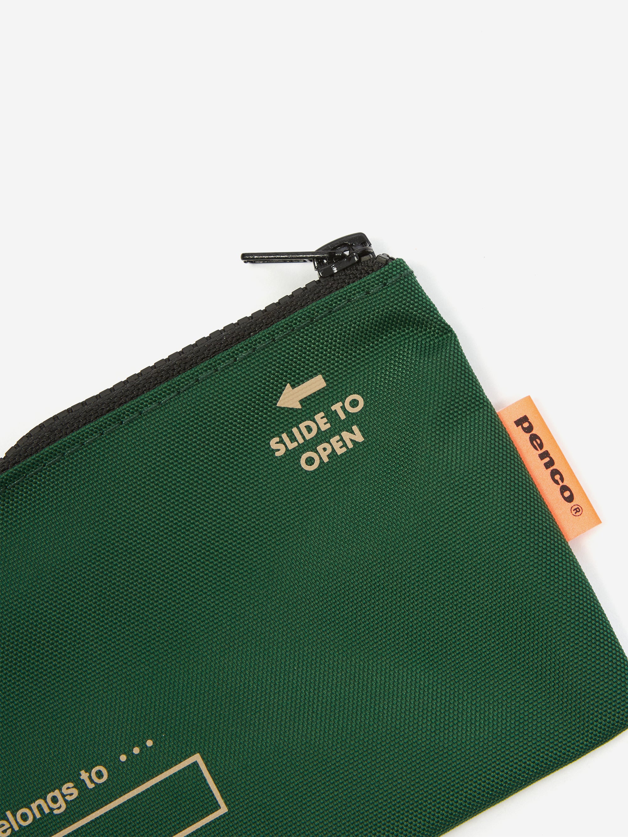Hightide Penco Flat Pen Case - Dark Green – Goodhood