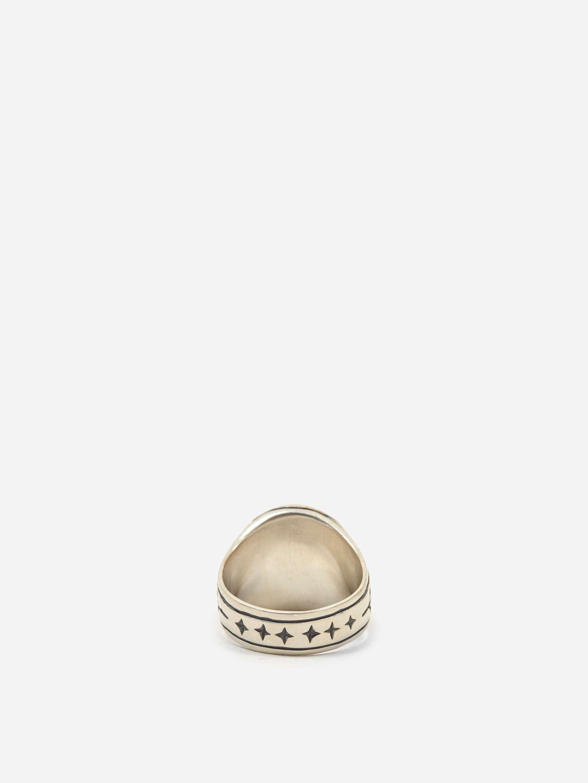 Heresy Flora Ring - Oxidised Silver – Goodhood