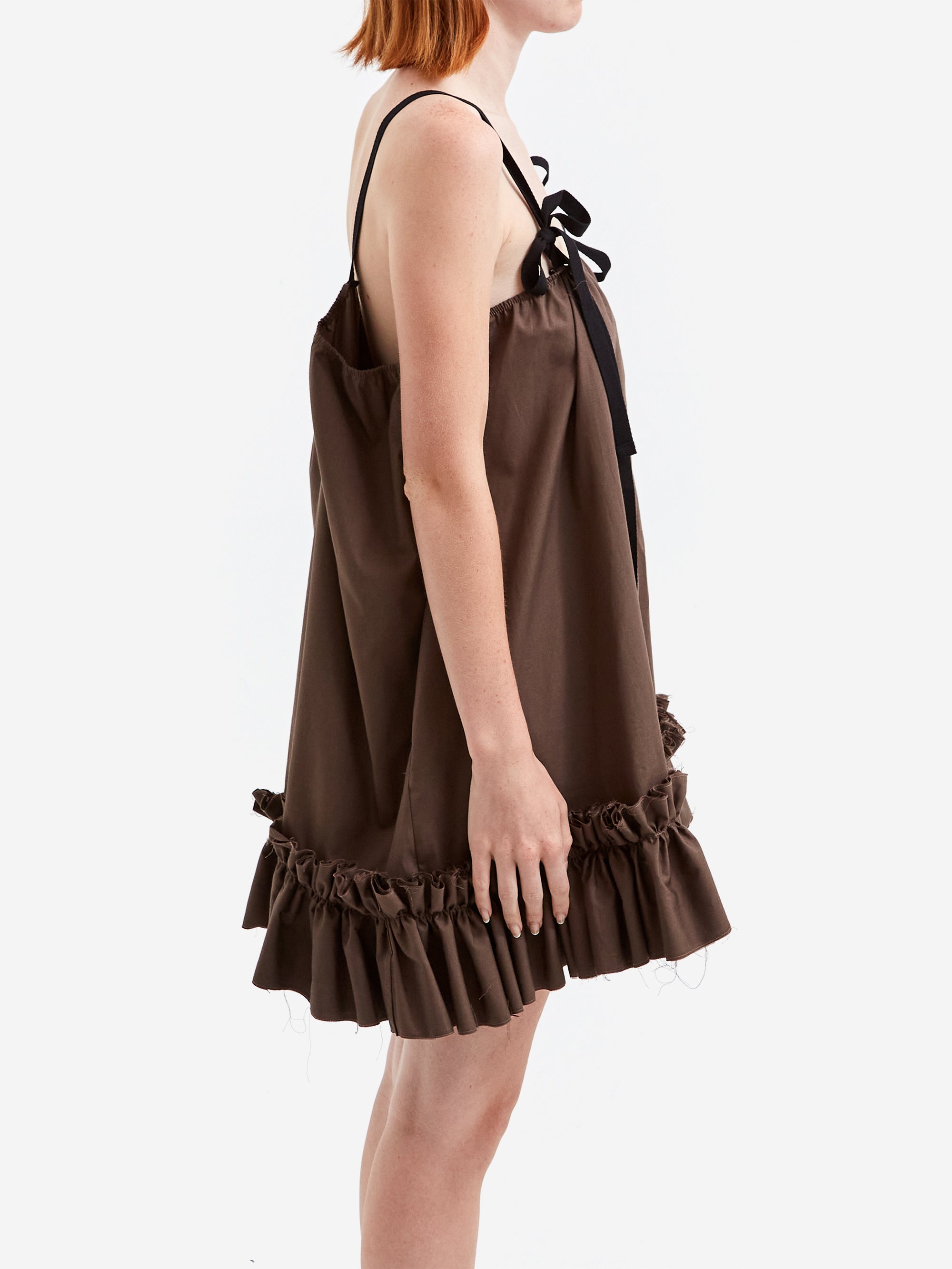 Lauren Perrin x Goodhood Dexter Dress - Brown