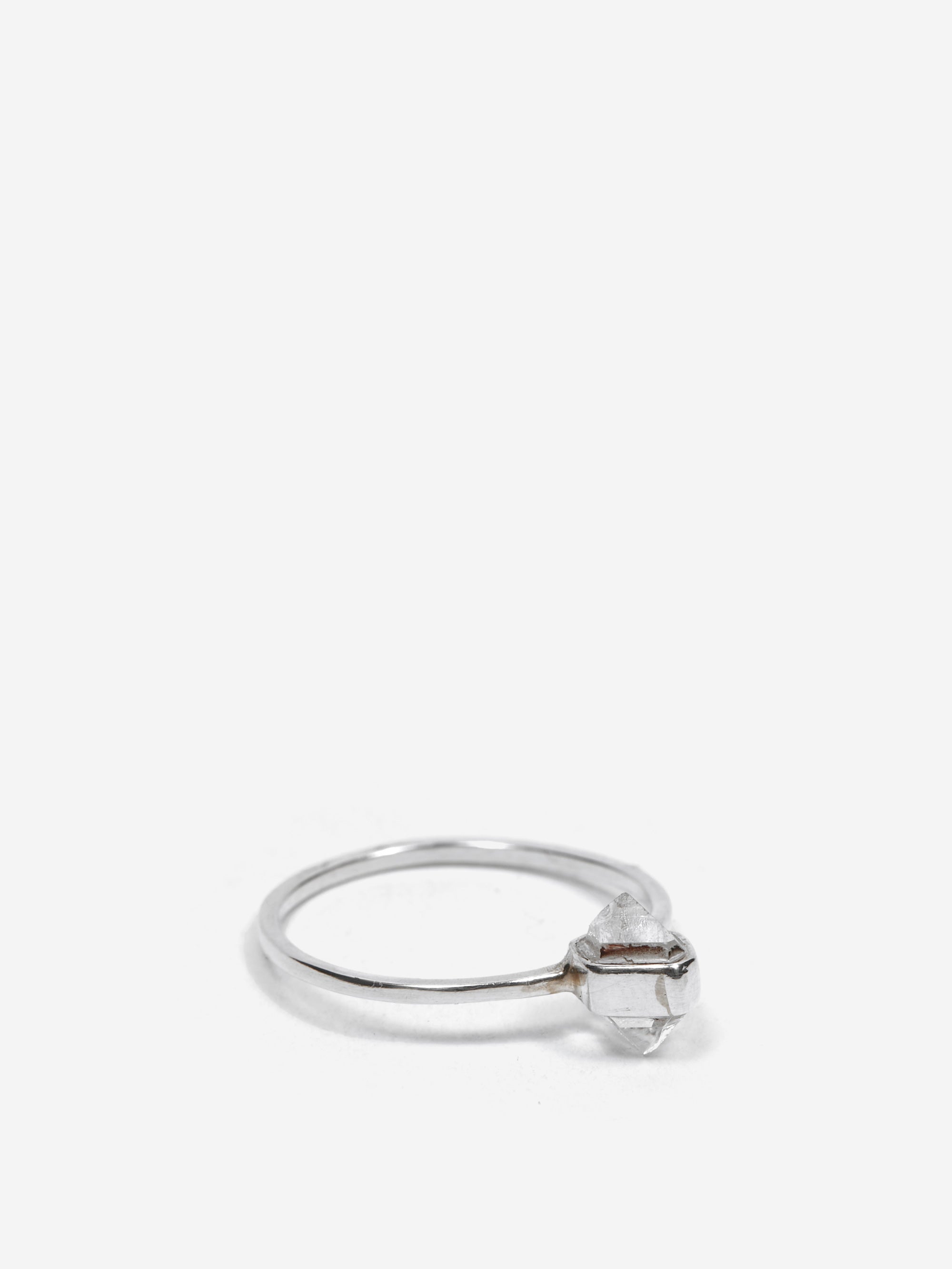 She's Lost Control Herkimer Ring - Silver – Goodhood