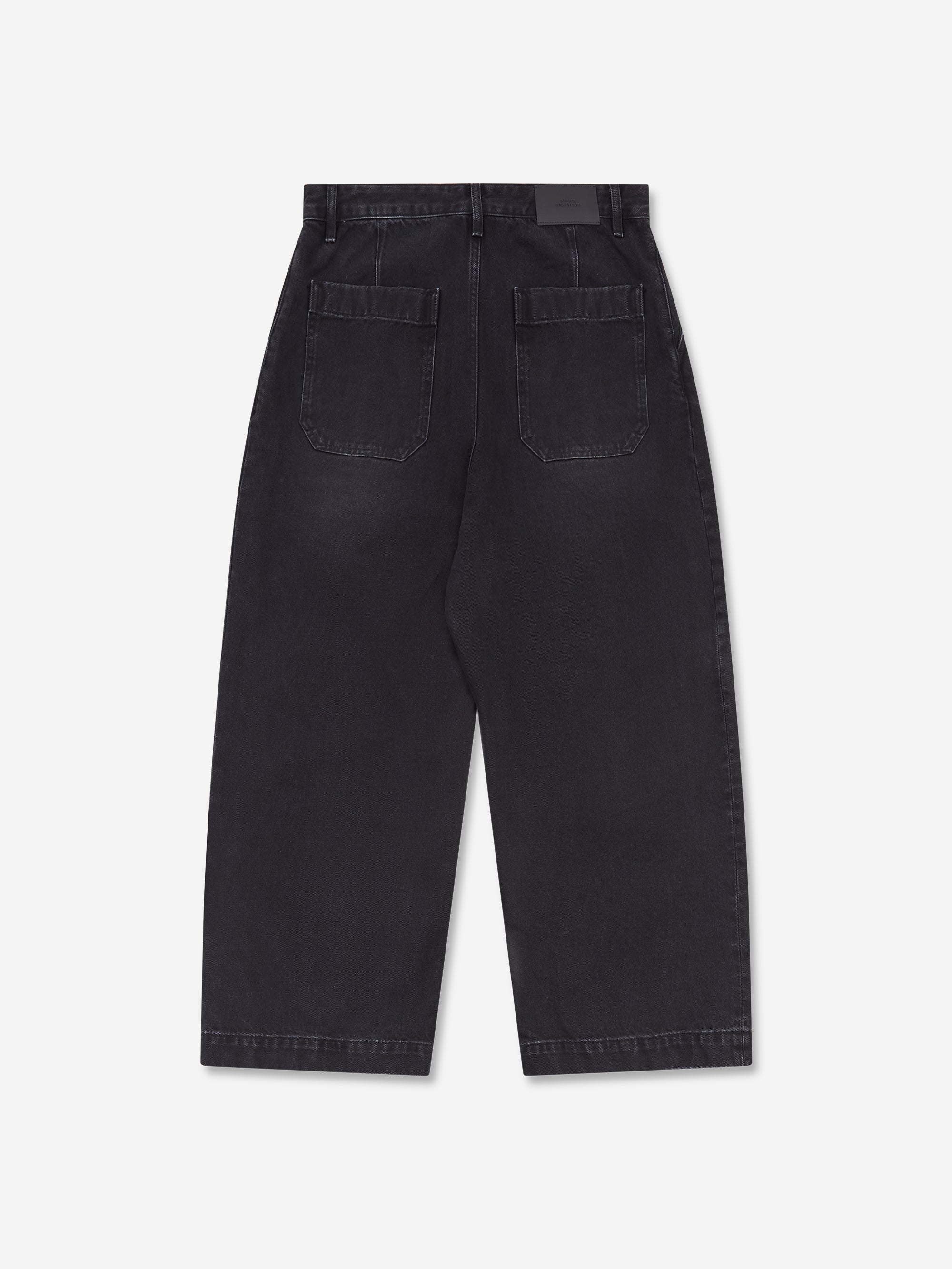 Studio Nicholson Single Pleat Pant - Washed Black – Goodhood