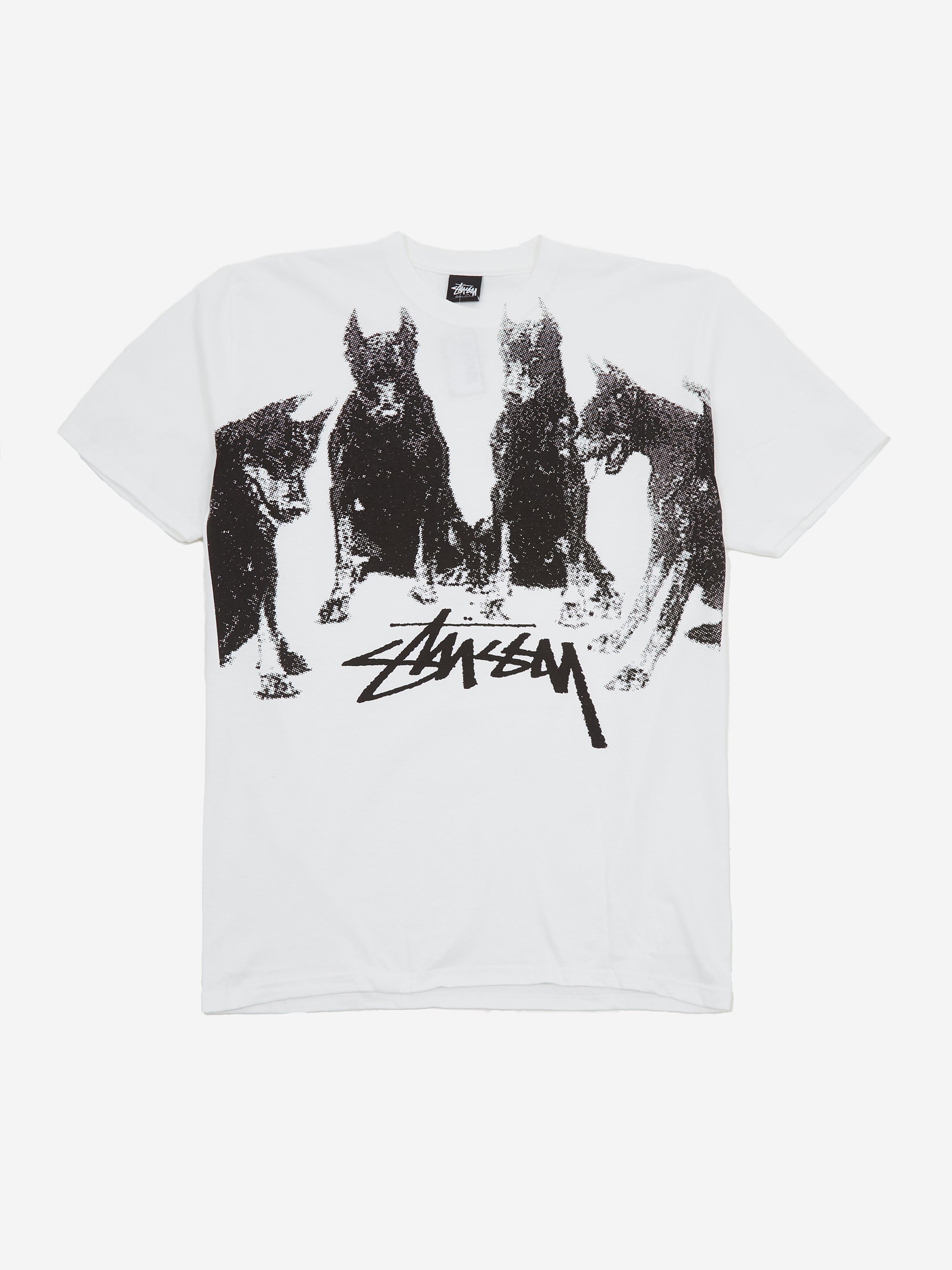 Stüssy Dobermans T-Shirt - White – Goodhood