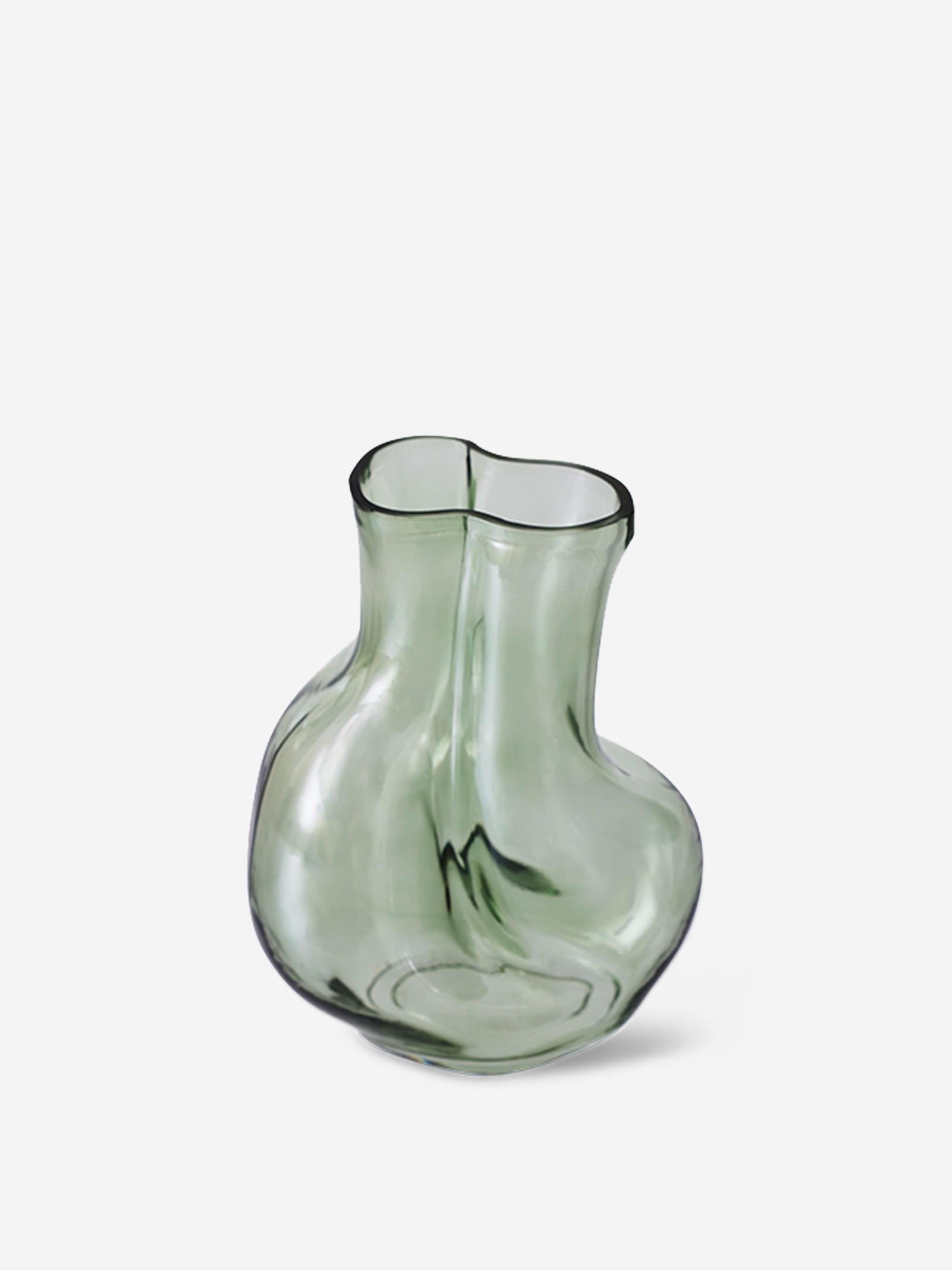 HKLiving Gleam Glass Small Vase - Olive – Goodhood