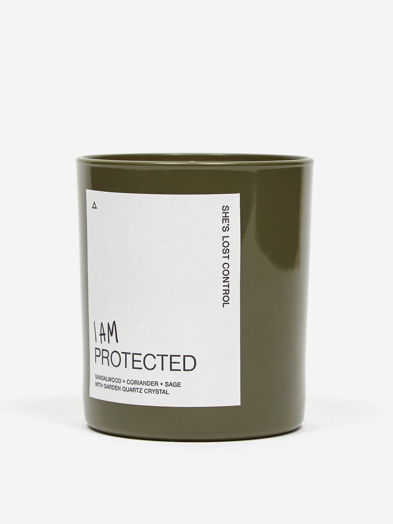 She's Lost Control I Am Protected Candle - Green – Goodhood