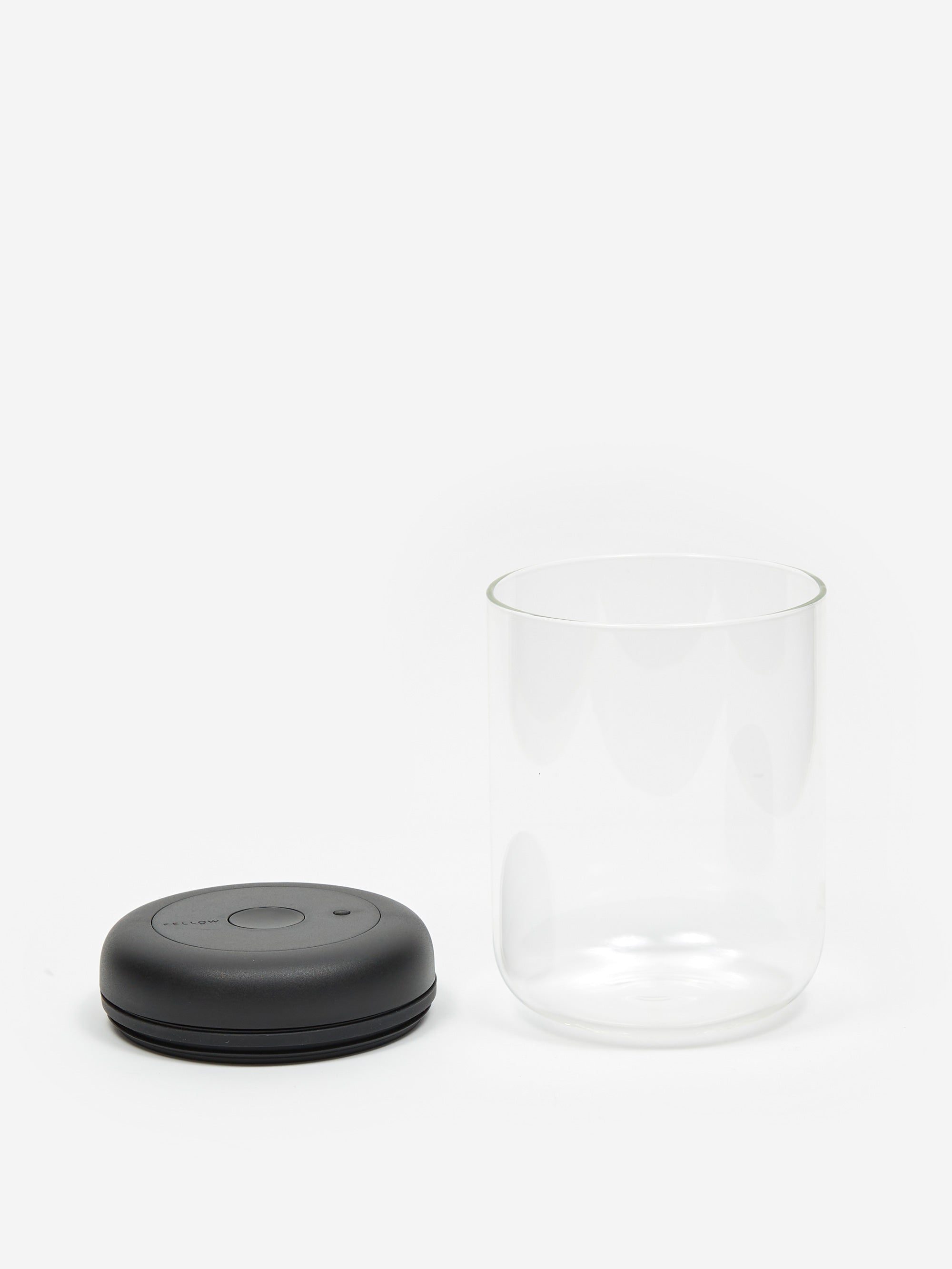Fellow Atmos Vacuum Coffee Canister 1.2L - Black/Clear – Goodhood
