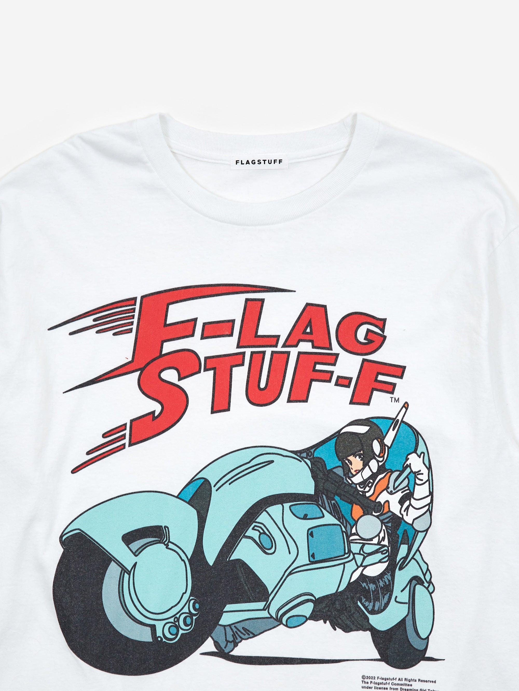 Flagstuff "Dream and Reality" L/S Tee - White – Goodhood