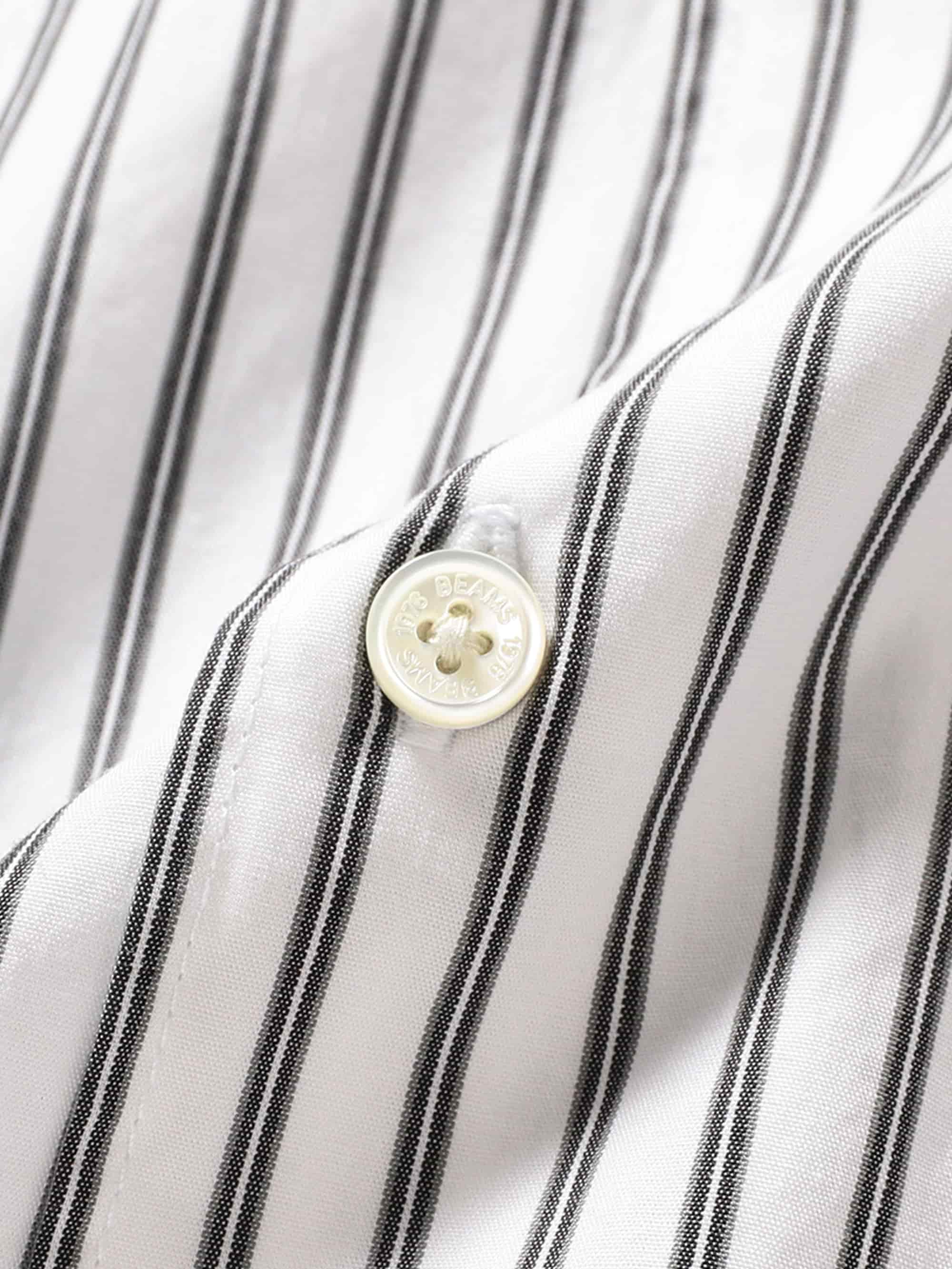 Beams Back Zip Shirts - White – Goodhood