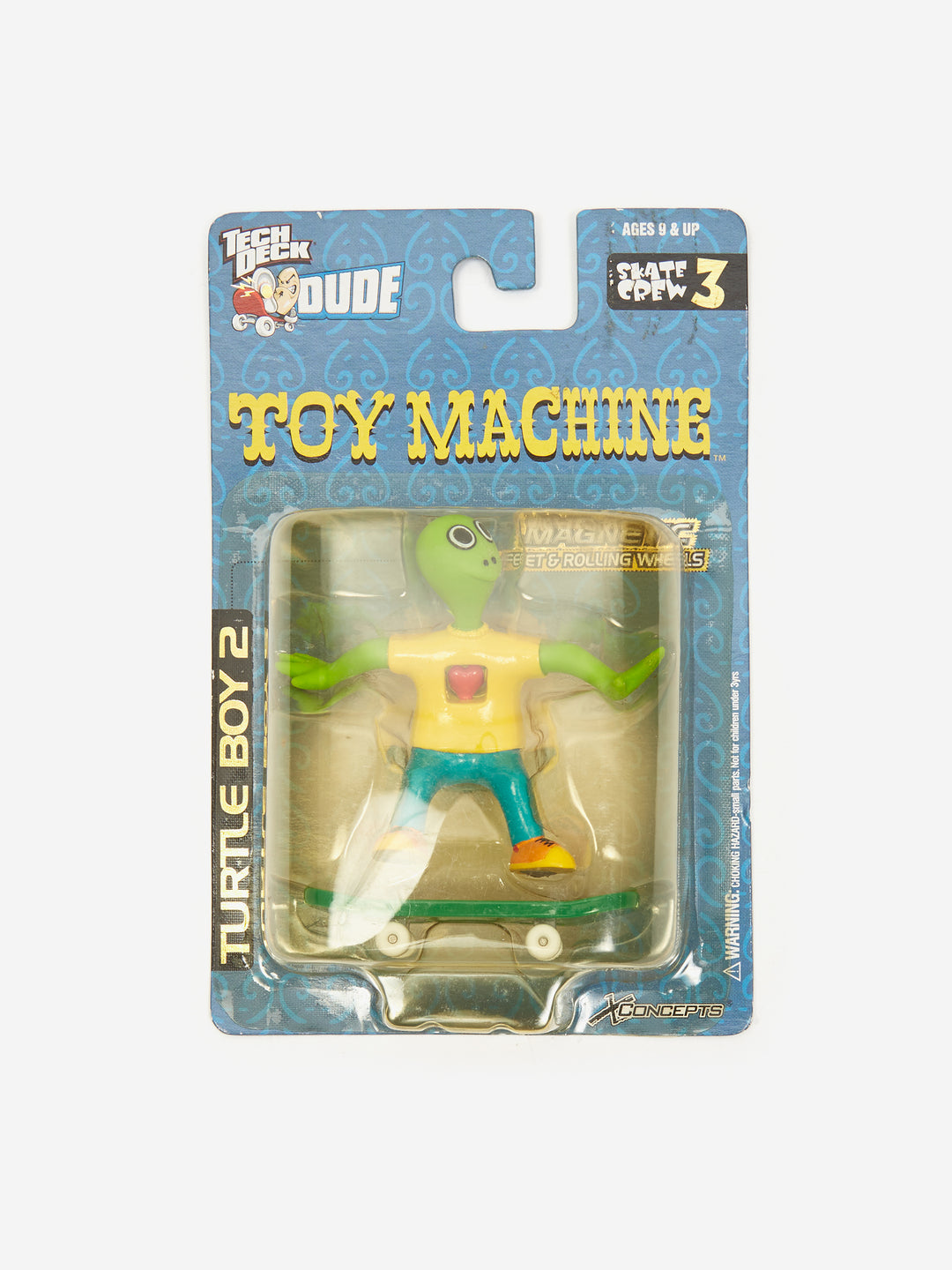 Unified Goods 2002 Tech Deck Toy Machine Turtle Boy 2 Toy – Goodhood