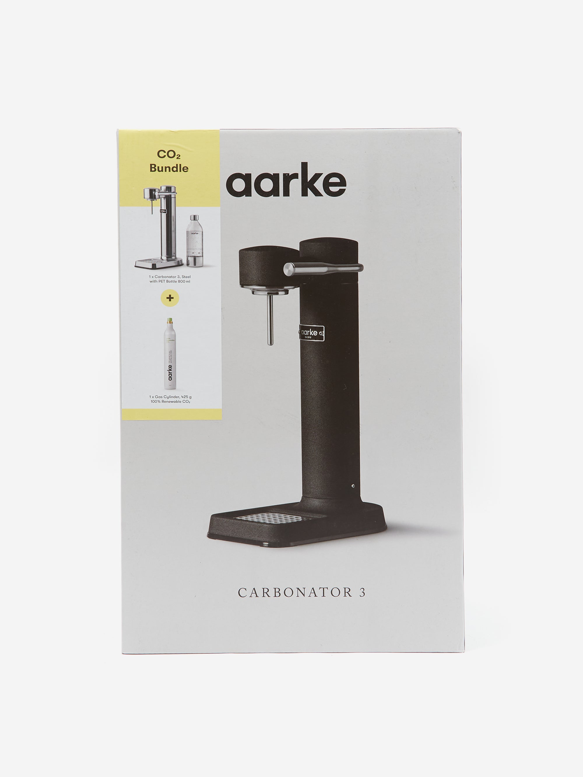 Aarke Carbonator 3 Matte Black & CO2 – Goodhood