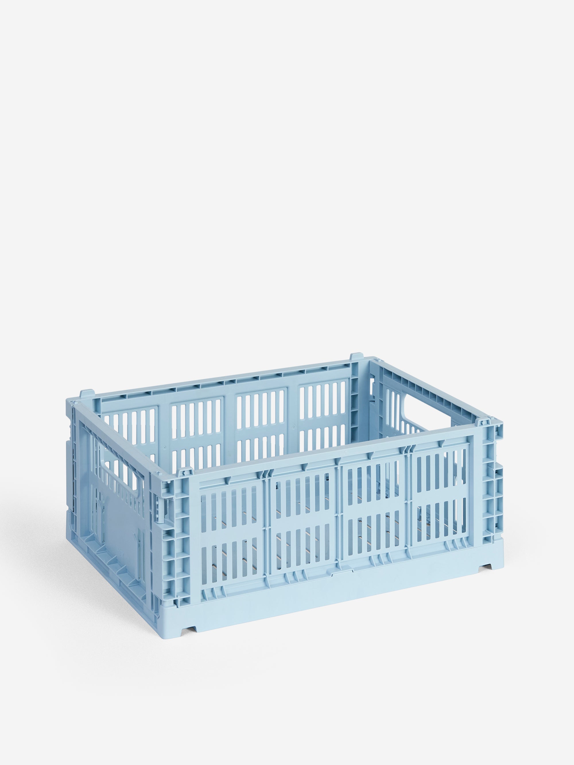 HAY Colour Crate Medium - Soft Blue – Goodhood