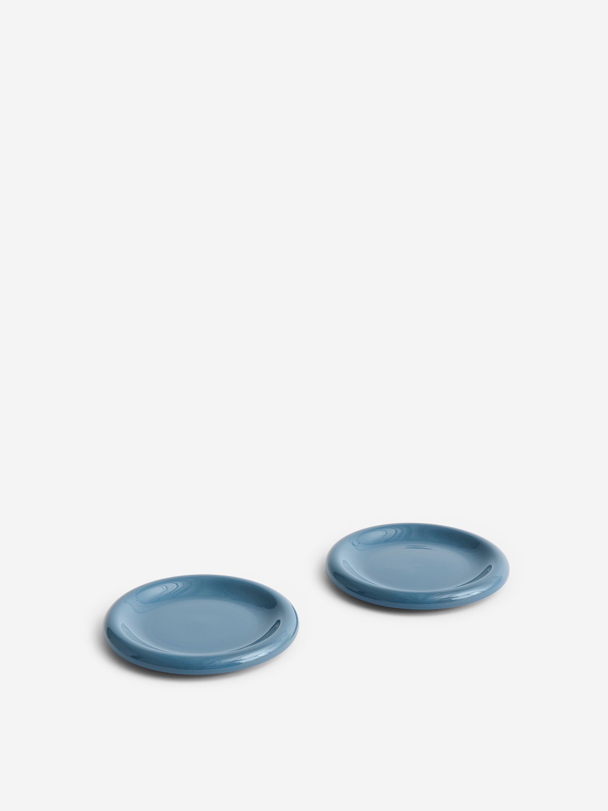 HAY Barro Plate Set of 2 - 18cm - Dark Blue – Goodhood
