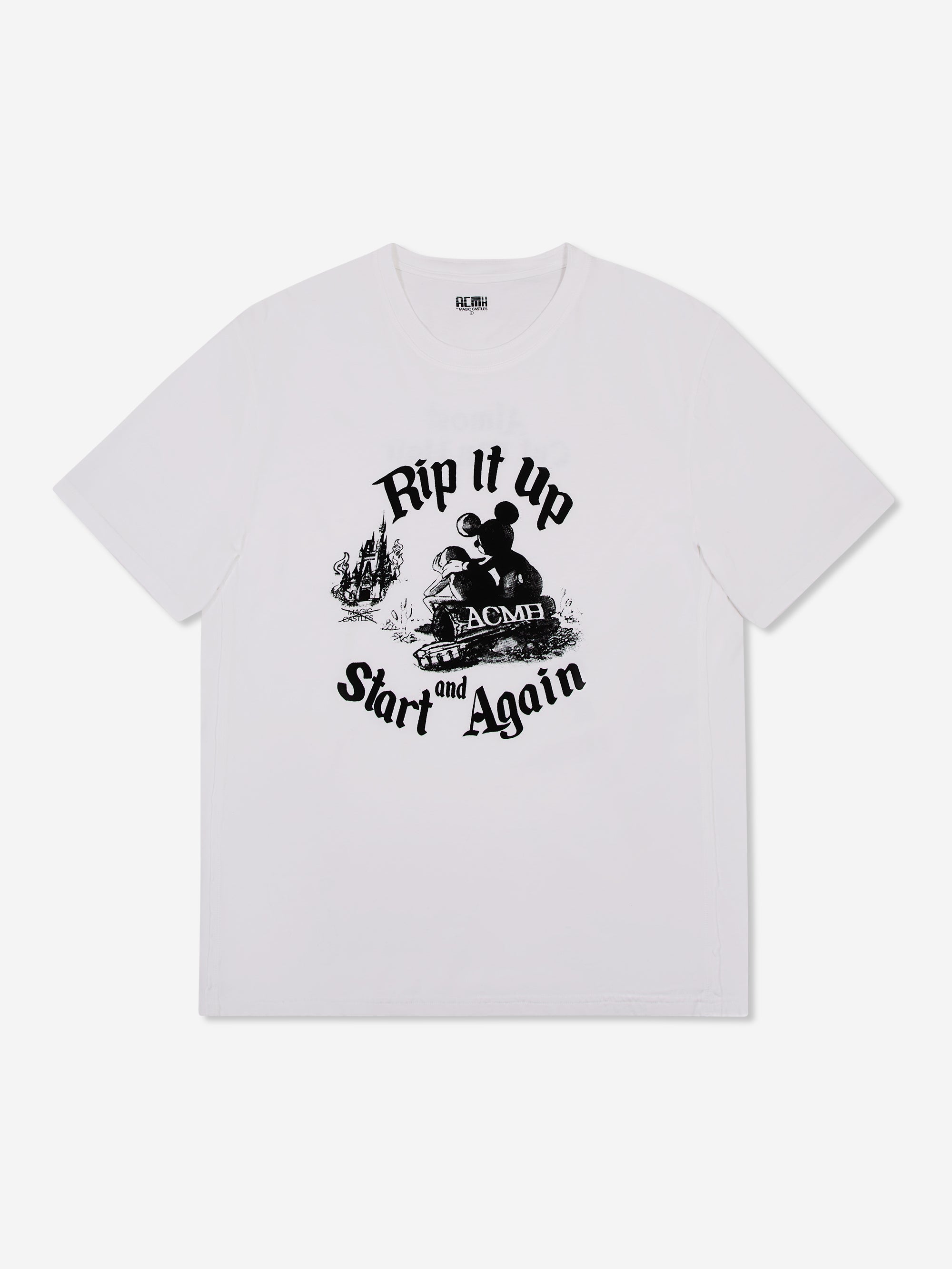 ACMH by Magic Castles Rip It Up Tee - Off-White – Goodhood