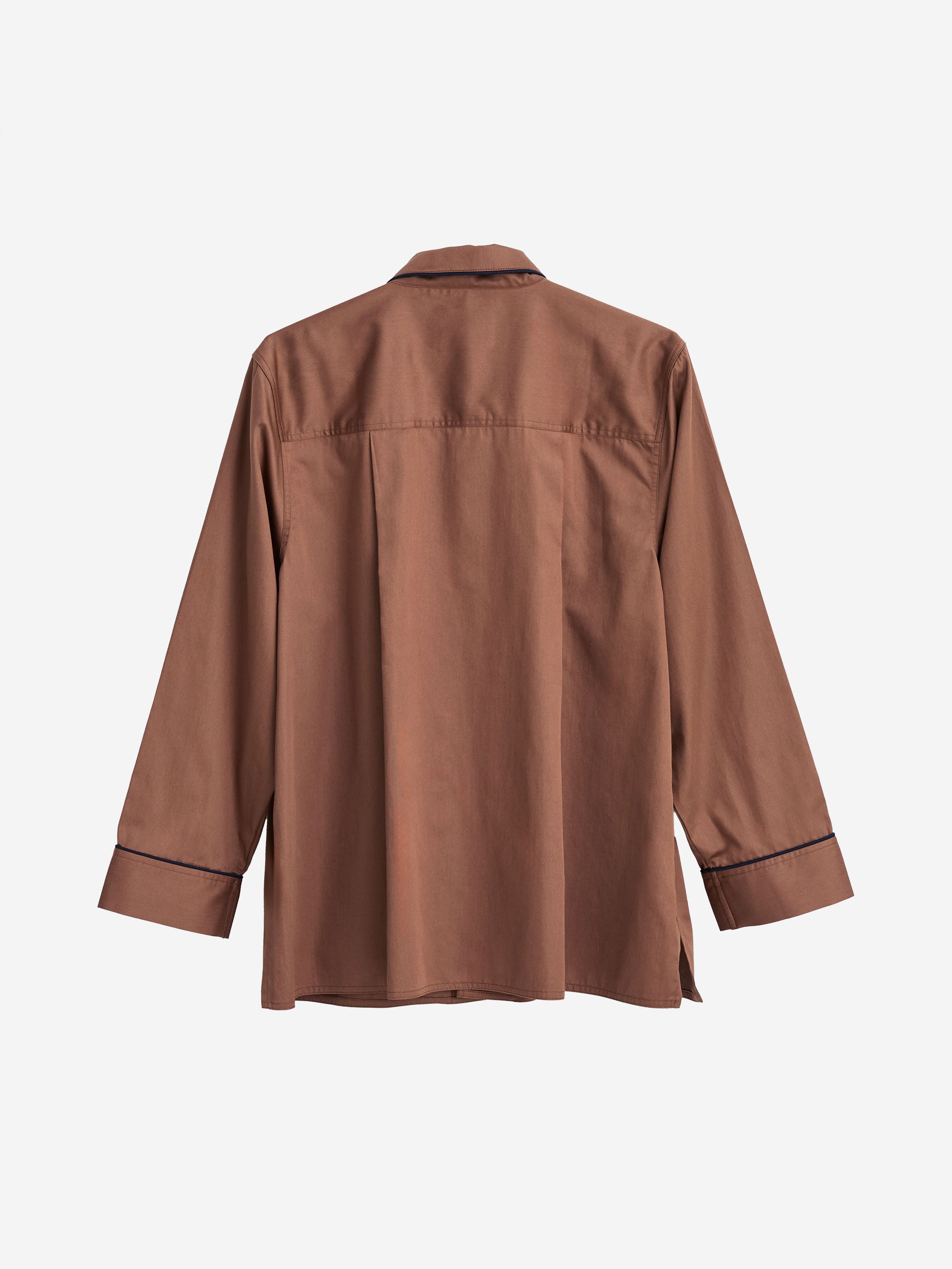 HAY Outline Pyjama Longsleeve Shirt - Milk Chocolate – Goodhood
