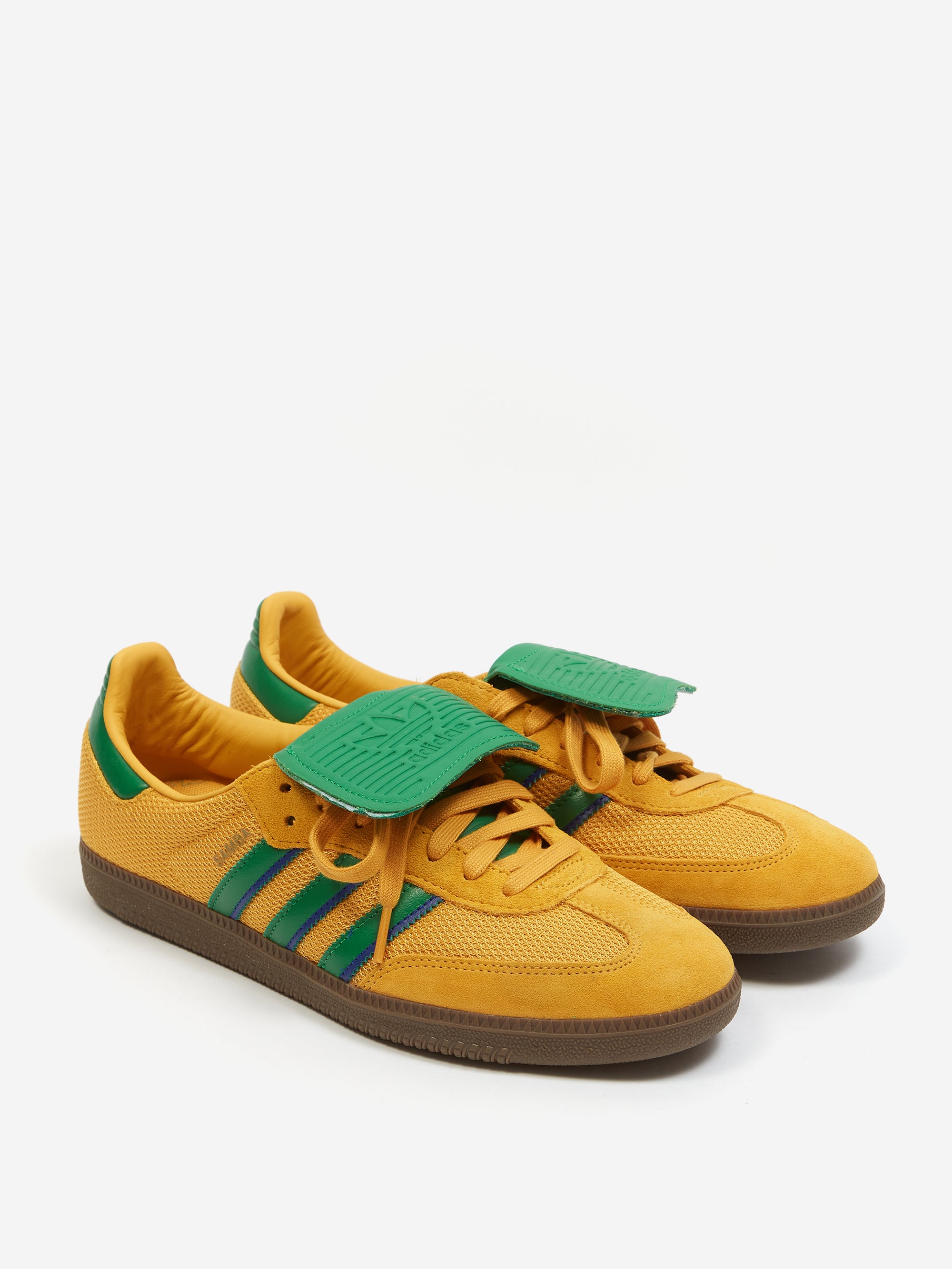 Adidas Samba LT - Preloved Yellow/Green/Gum – Goodhood