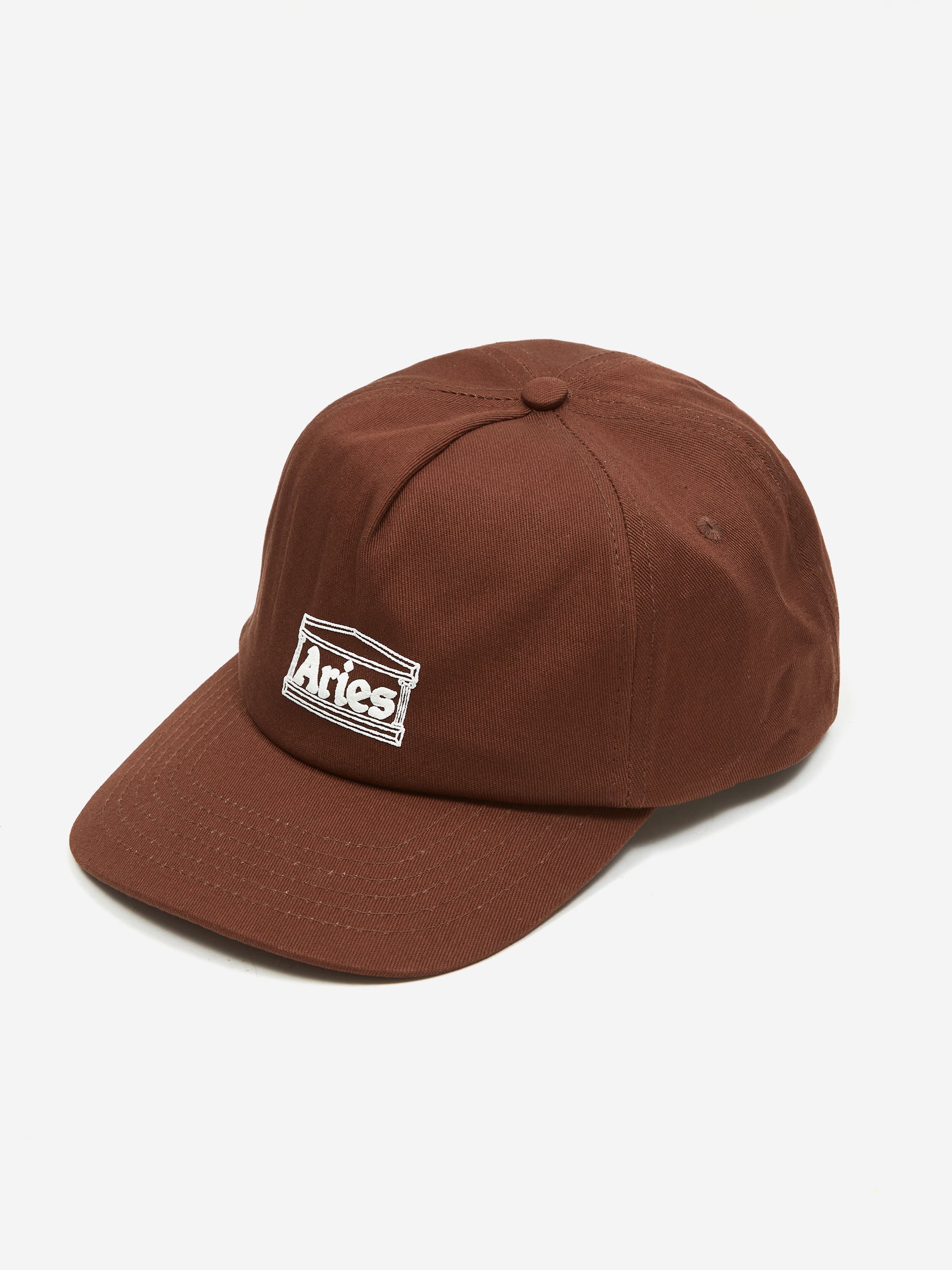 Aries Temple Cap - Brown – Goodhood