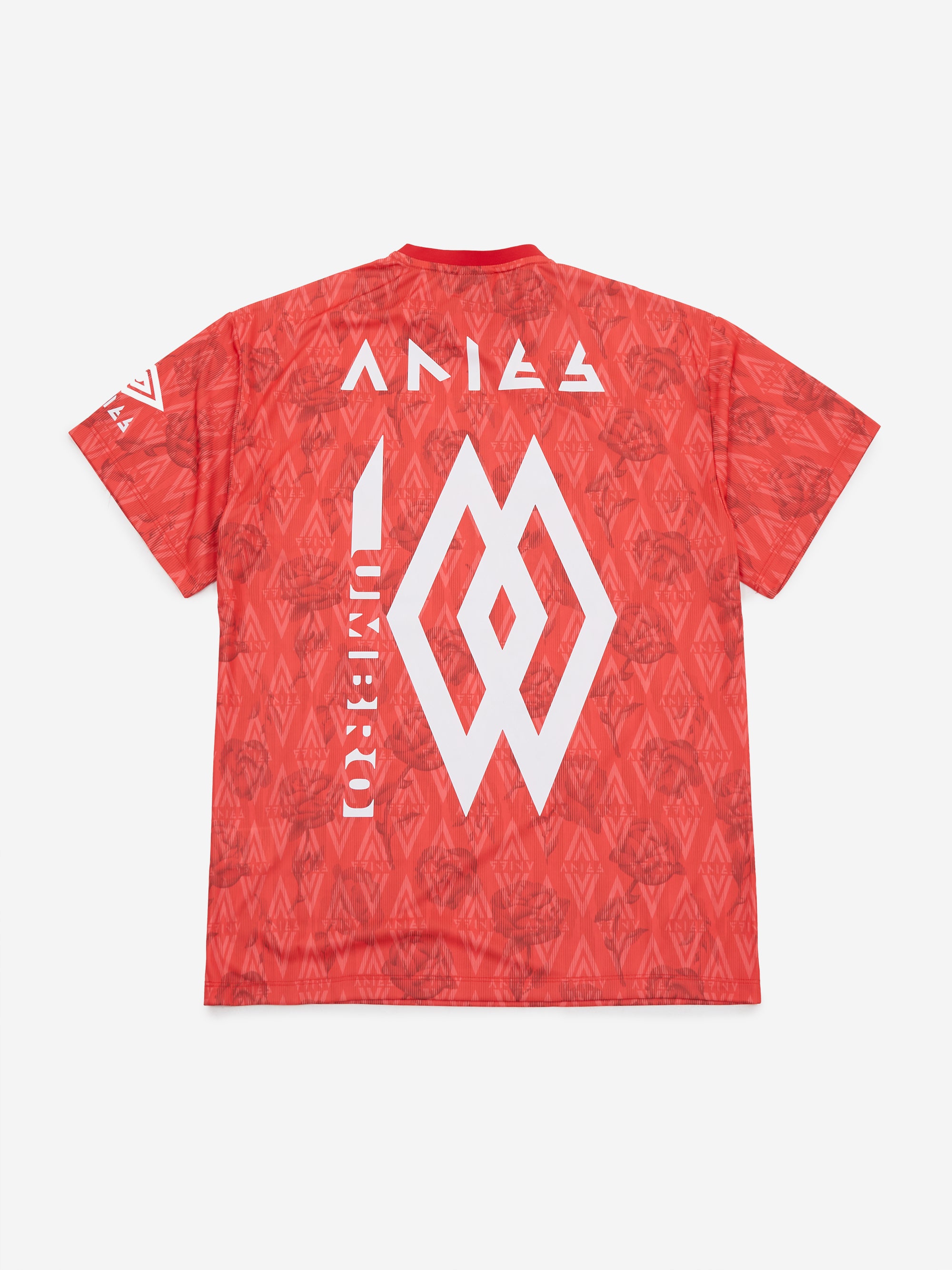 Aries x Umbro Red Roses SS Football Jersey - Red – Goodhood