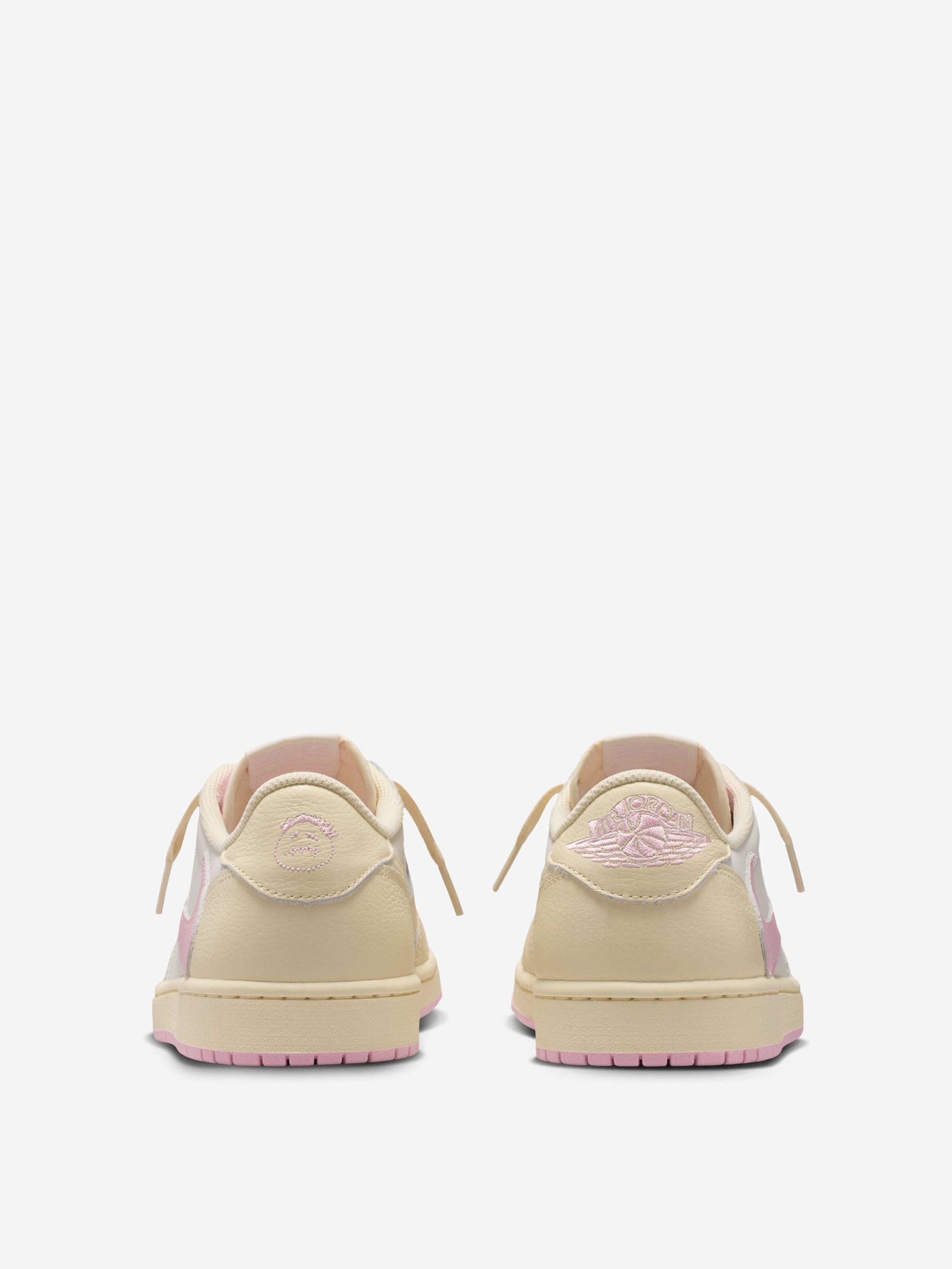 Air Jordan X Travis Scott 1 Low Og Sp - Muslin/Shy Pink-Sail-Univ Red ...