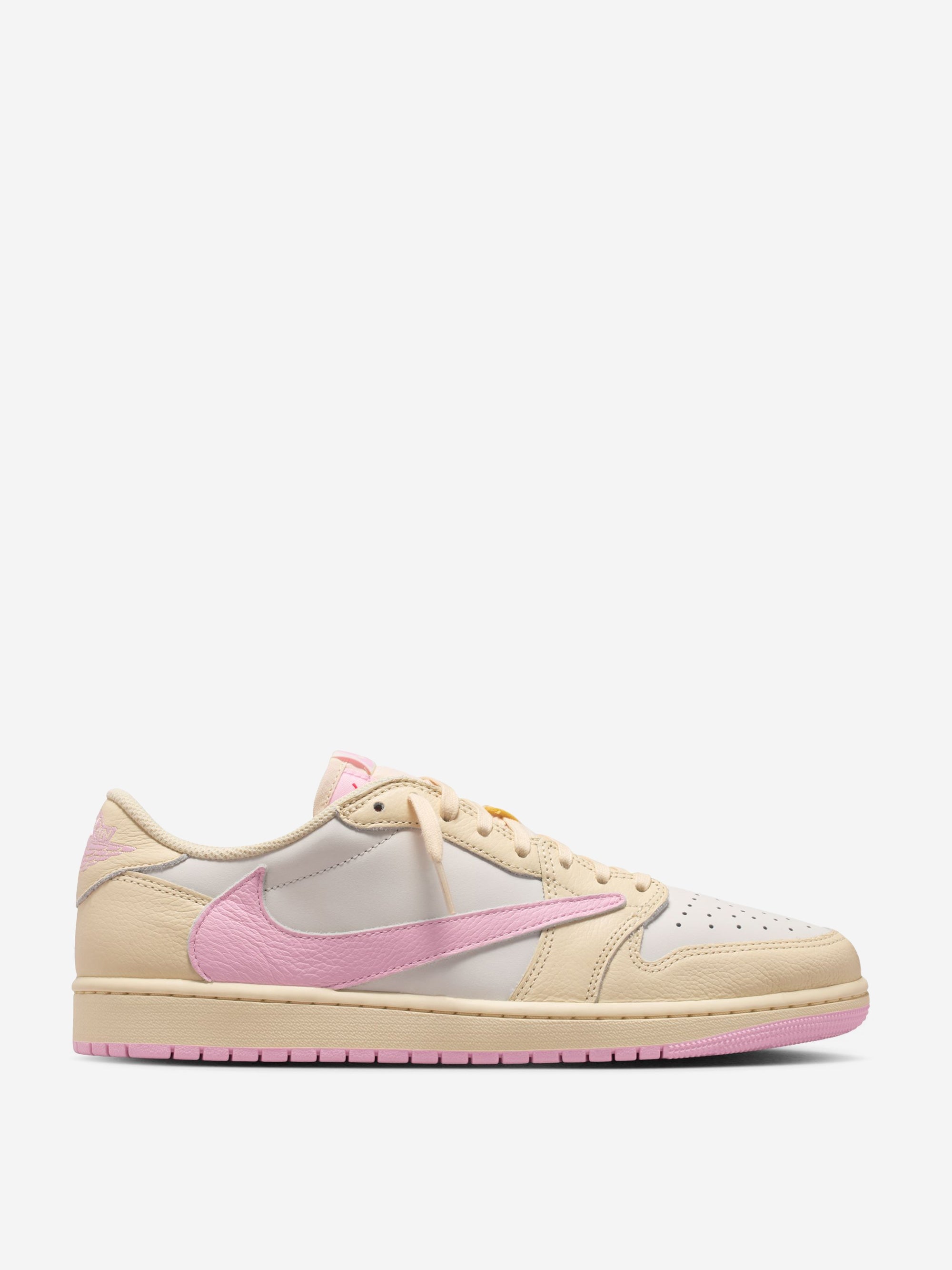 Air Jordan X Travis Scott 1 Low Og Sp - Muslin/Shy Pink-Sail-Univ Red ...