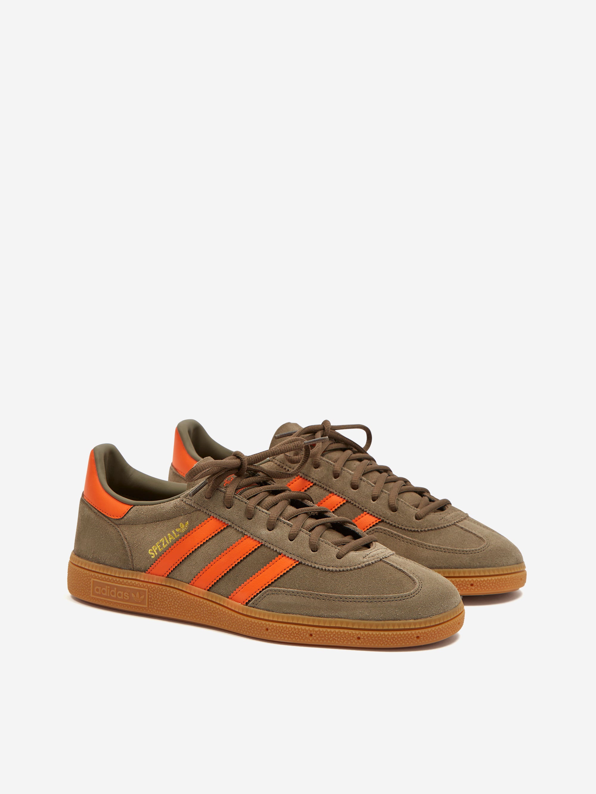Adidas Handball Spezial - Carbon Brown/Orange/Gold Metallic – Goodhood