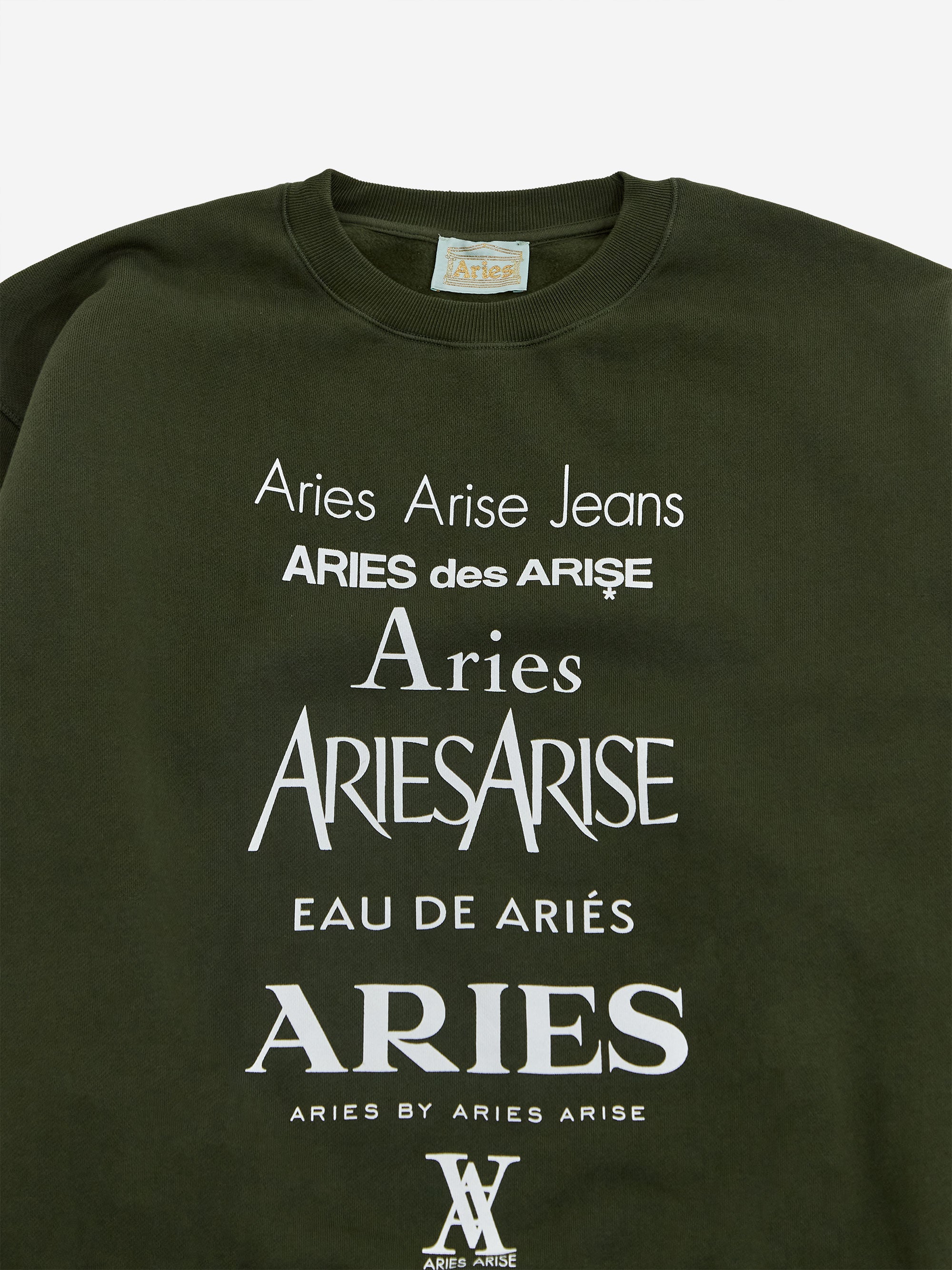 Aries Perfume Sweatshirt - Forest Green – Goodhood