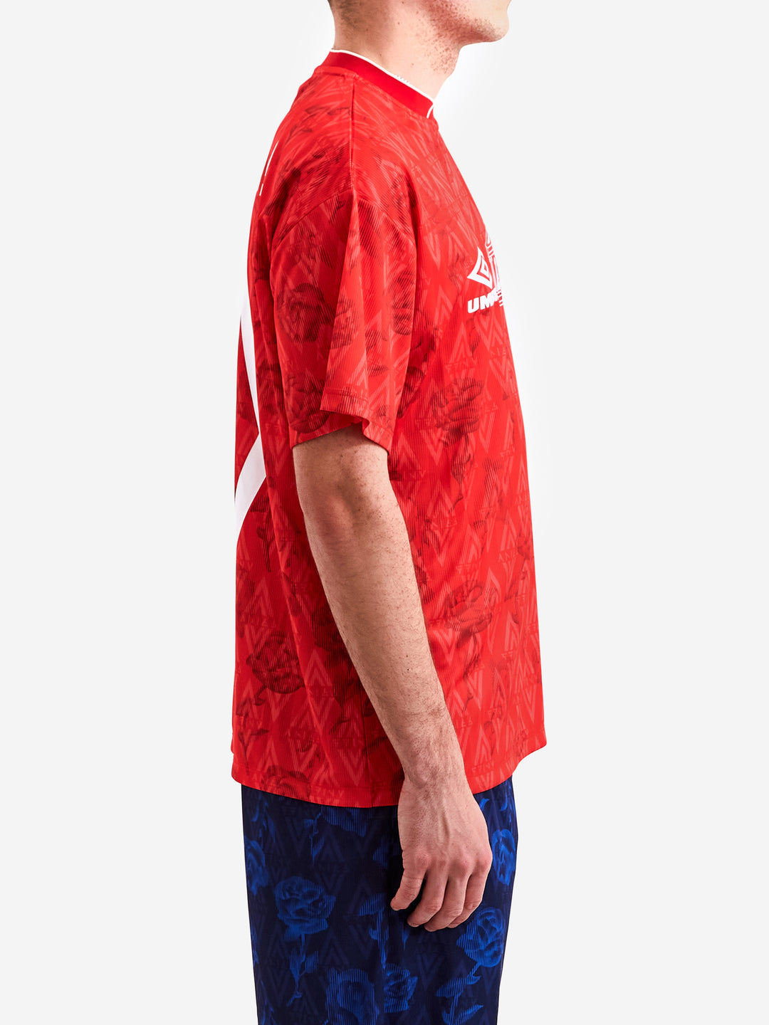 Aries x Umbro Red Roses SS Football Jersey - Red – Goodhood