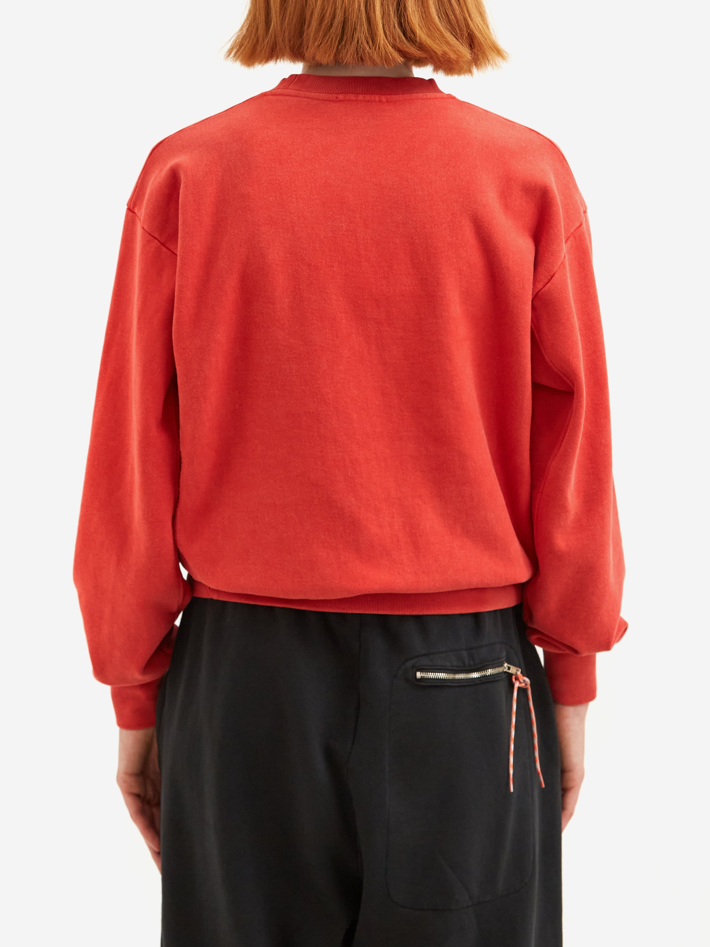 Aries Premium Aged Temple Sweatshirt - Red – Goodhood