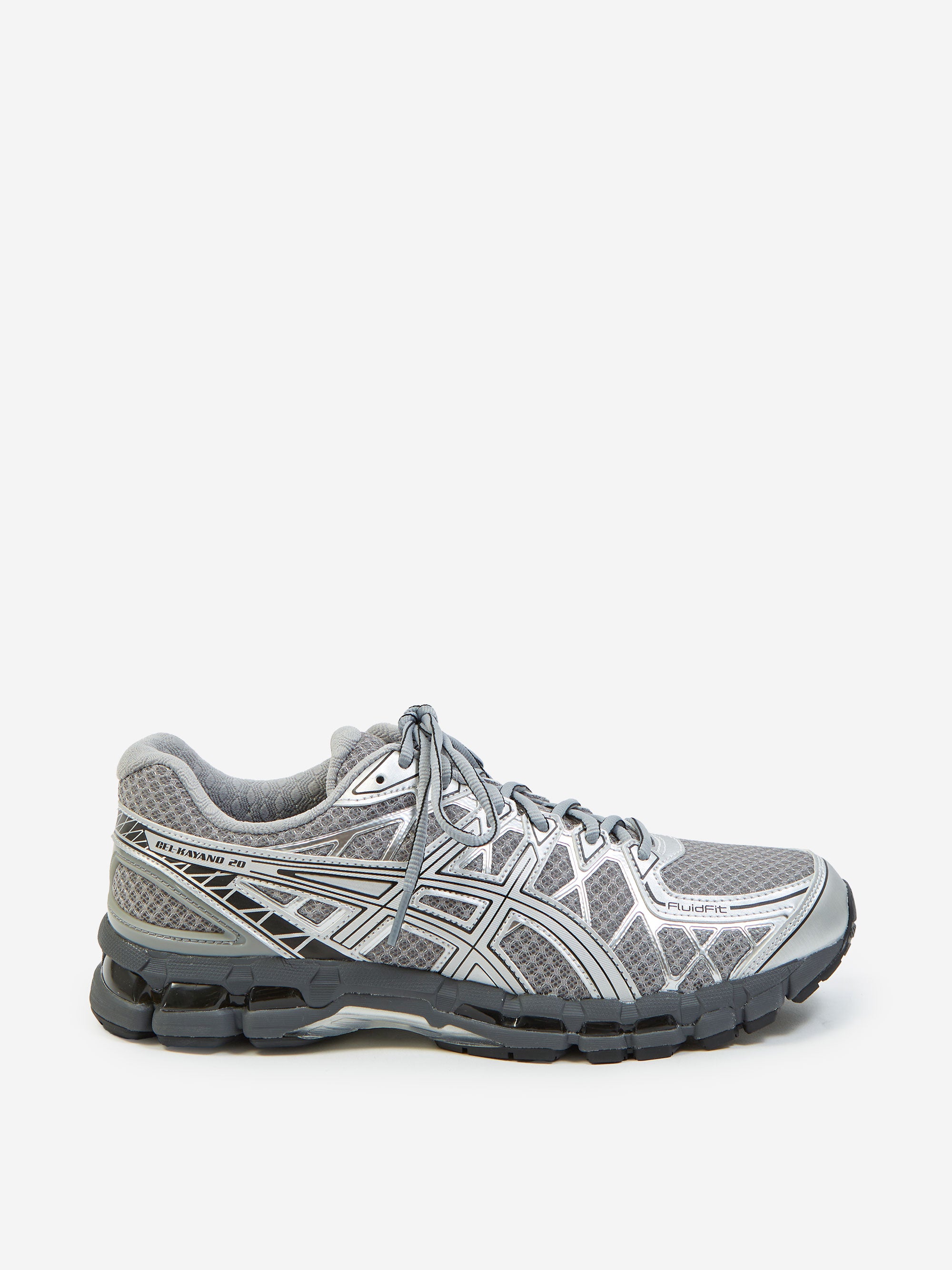 Asics GelL-Kayano 20 - Gravel/Pure Silver – Goodhood