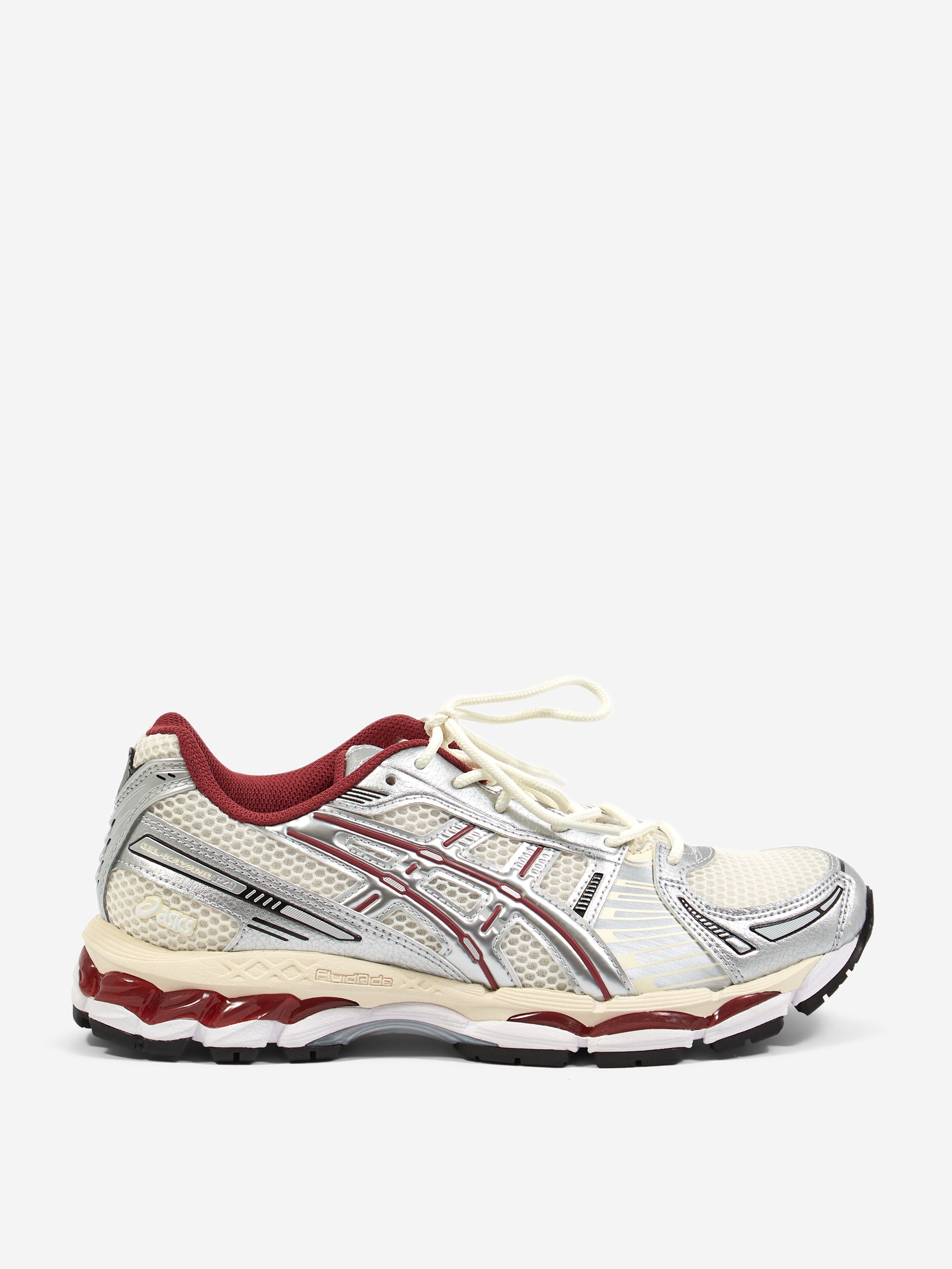 Asics Gel-Kayano 12.1 - Cream/Pure Silver – Goodhood