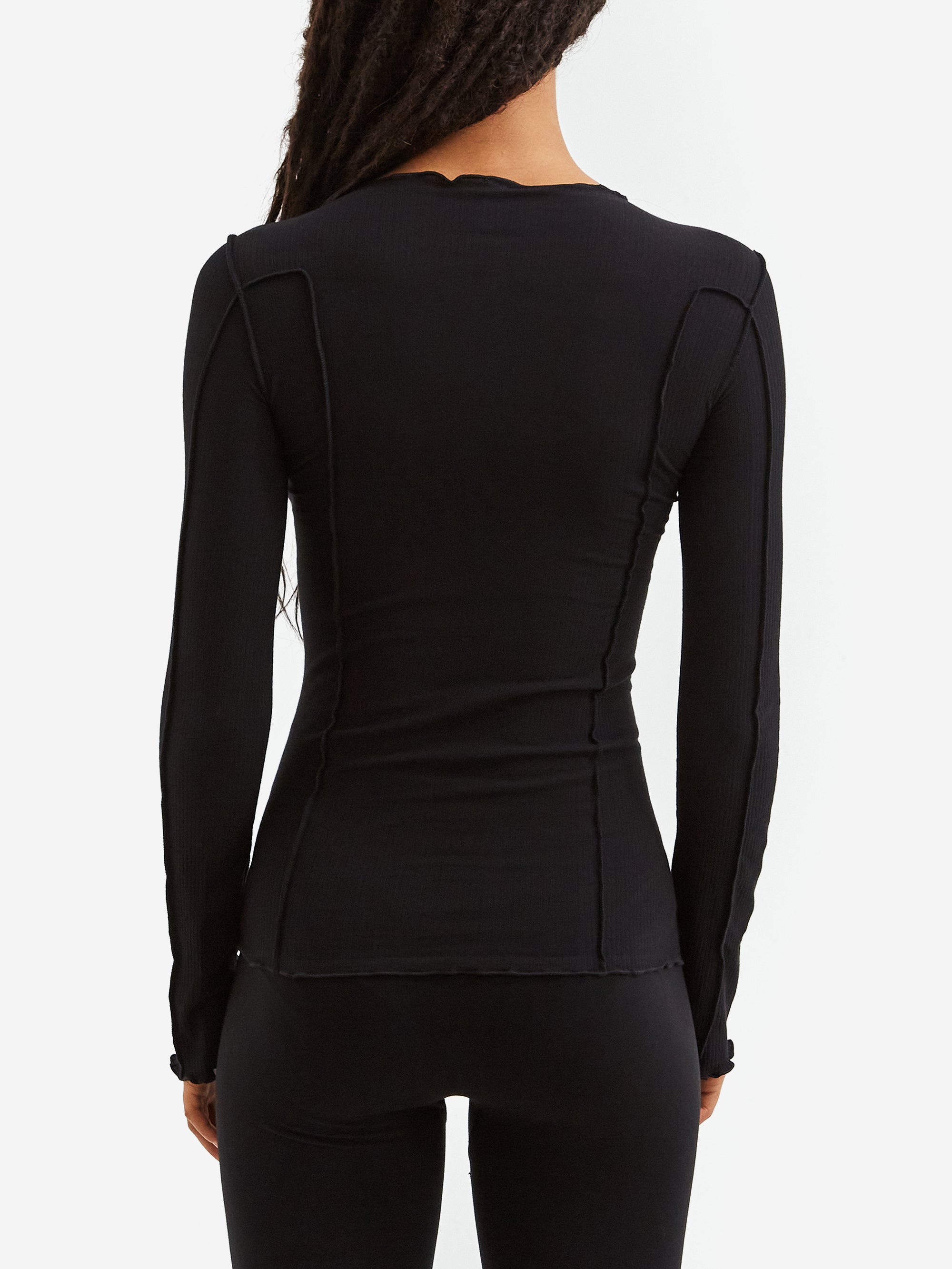 Baserange Omato Longsleeve Top - Black – Goodhood