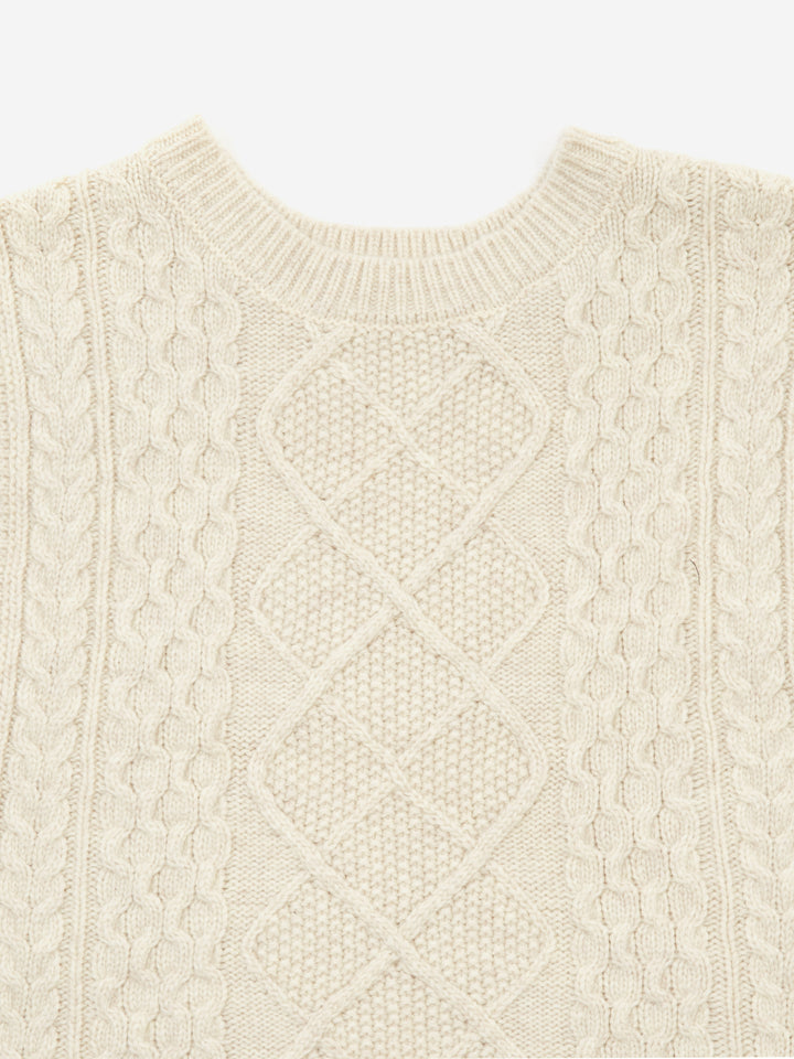 Beams Boy Alan Side Ribbon Vest - Off White – Goodhood