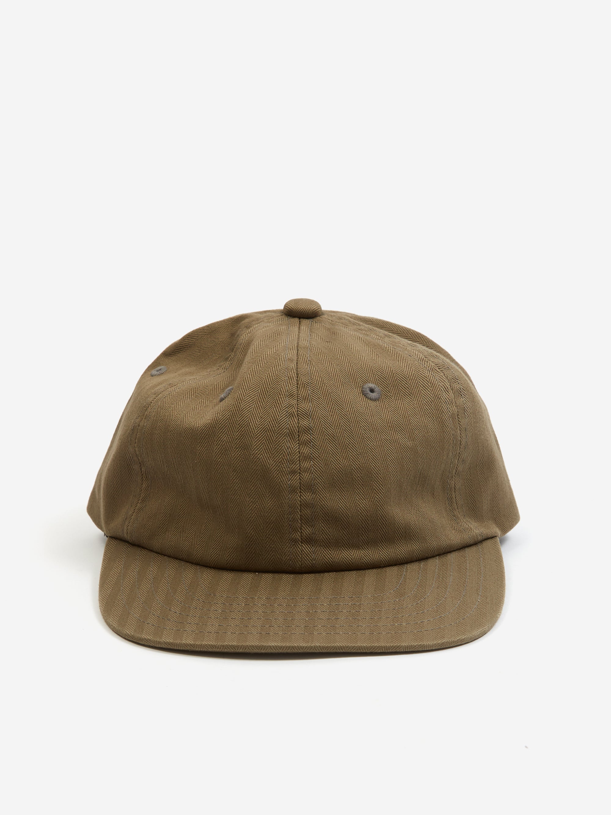 Beams Plus 6Panel Herringbone Cap - Olive – Goodhood