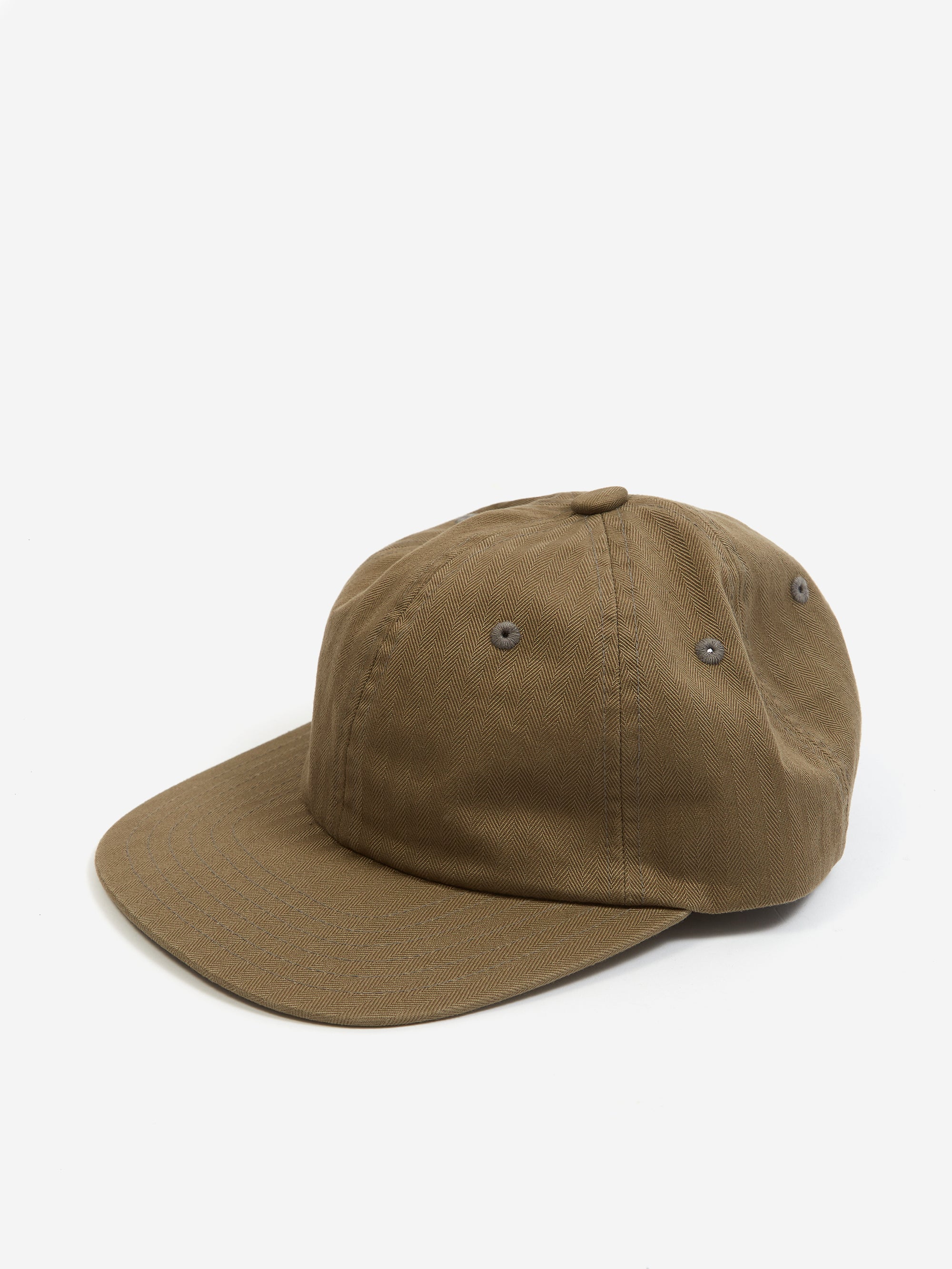 Beams Plus 6Panel Herringbone Cap - Olive – Goodhood