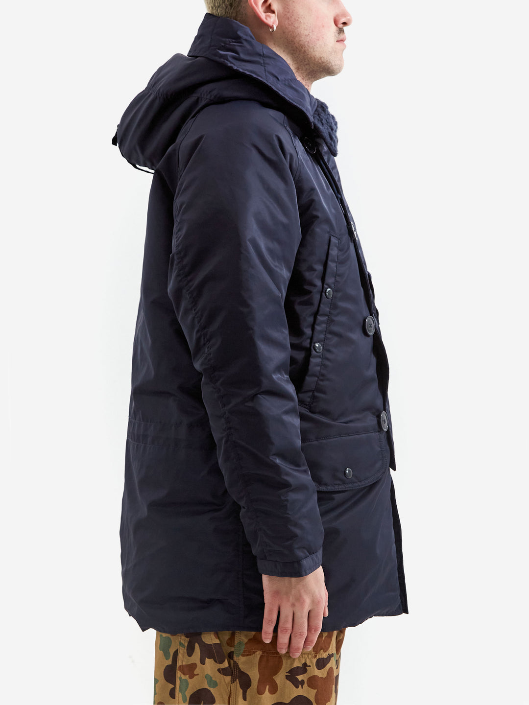 Beams Plus MIL Type N-3B Down - Navy – Goodhood