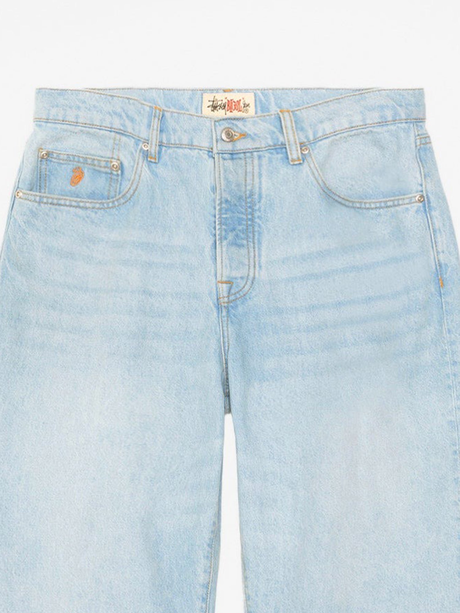 Stussy Big Ol Jean Denim - Light Wash – Goodhood