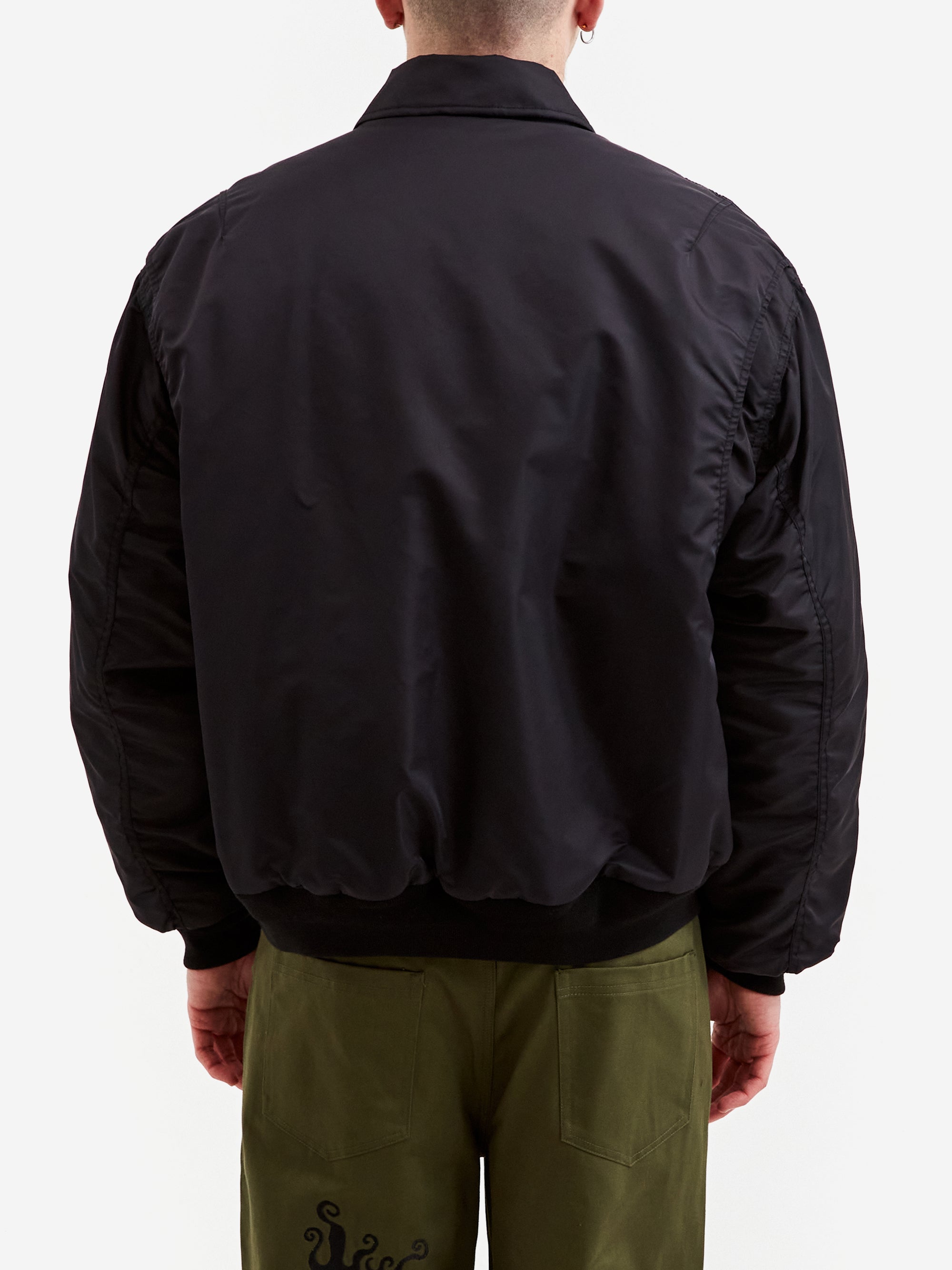 Brain Dead 3D Flight Jacket - Black – Goodhood