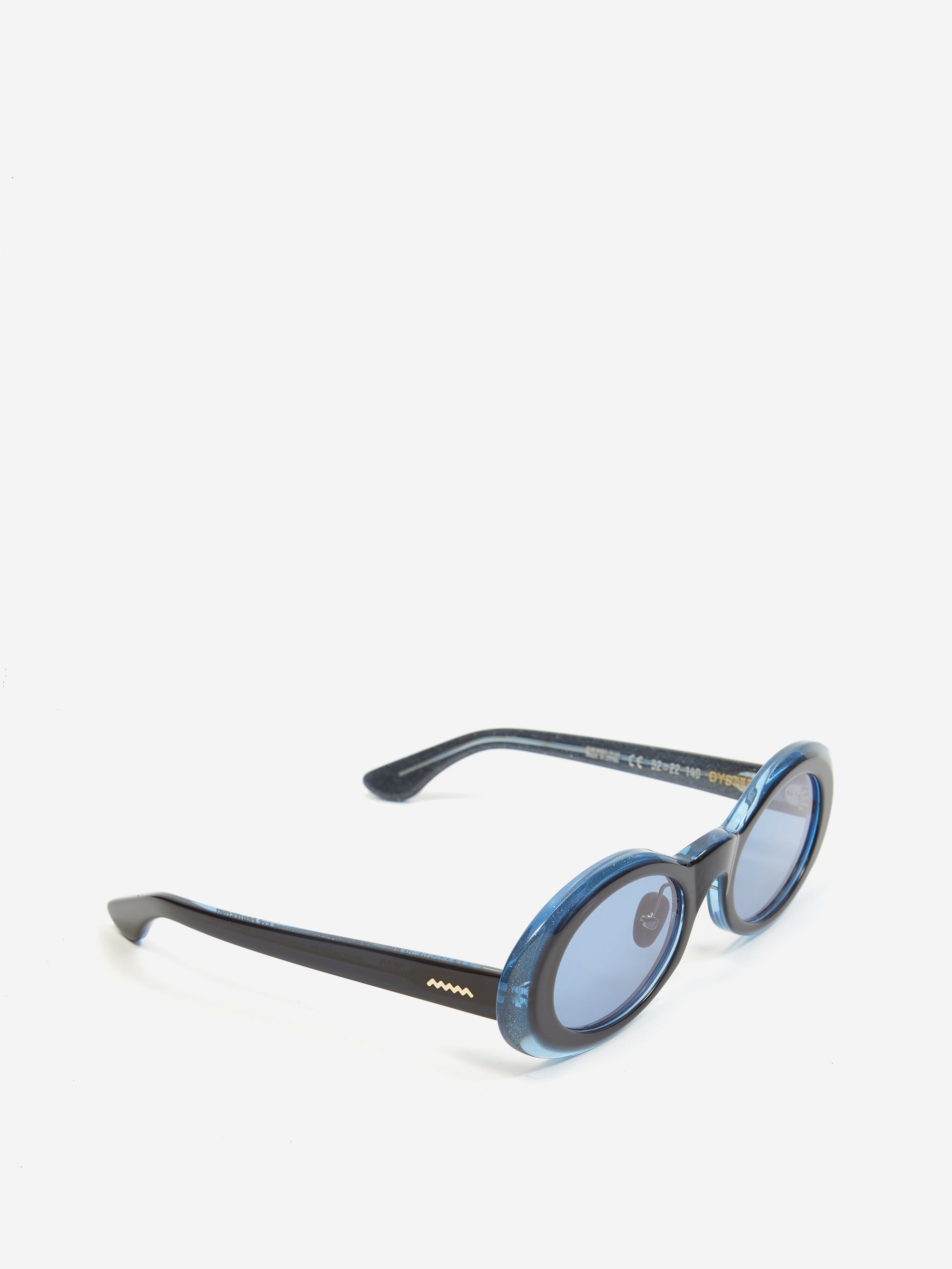 Brain Dead Oyster Eye Protection - Blue Glitter/Midnight Lens – Goodhood