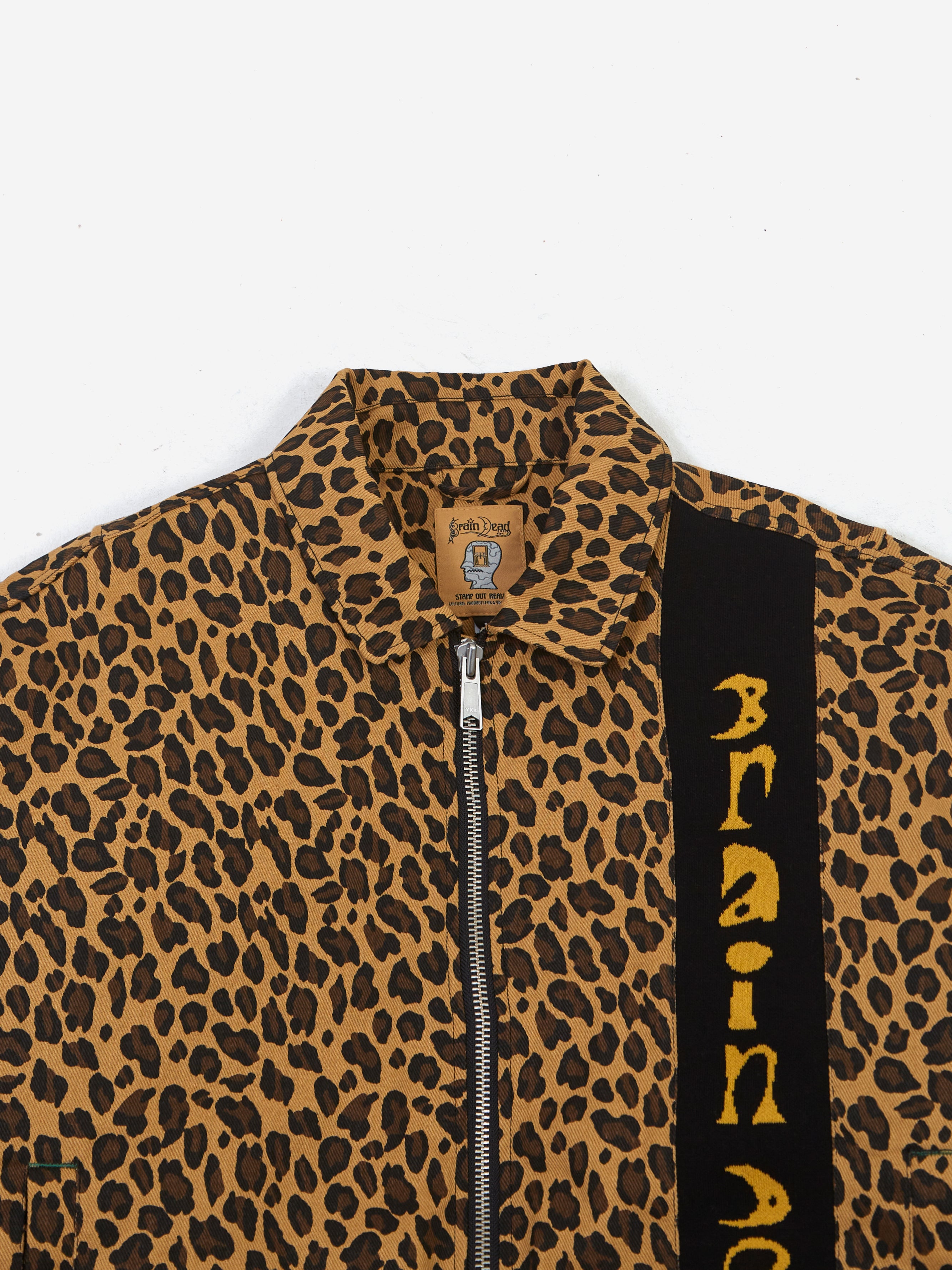 Brain Dead Twill Flight Jacket - Leopard – Goodhood