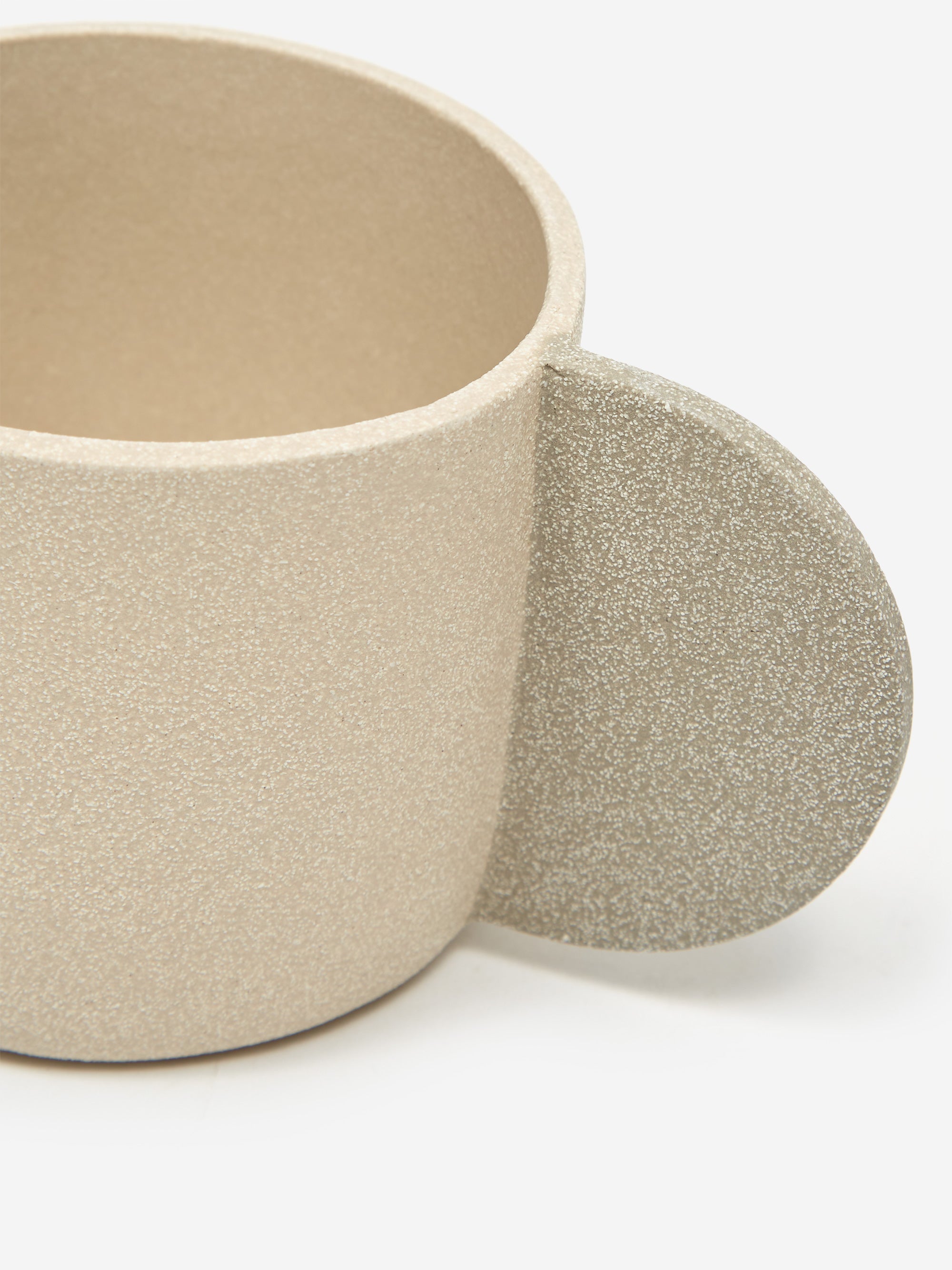 Brutes Ceramic Handmade Large Wide Mug - Sand – Goodhood