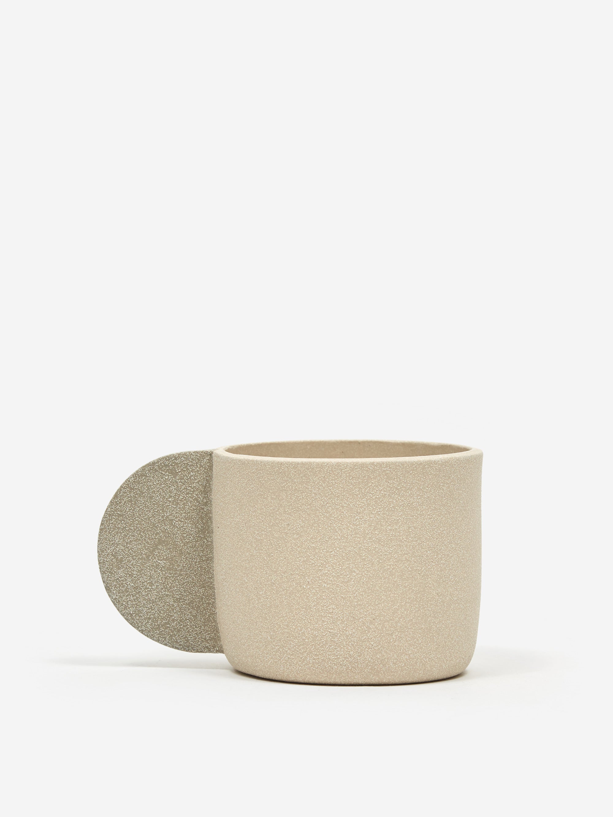 Brutes Ceramic Handmade Large Wide Mug - Sand – Goodhood