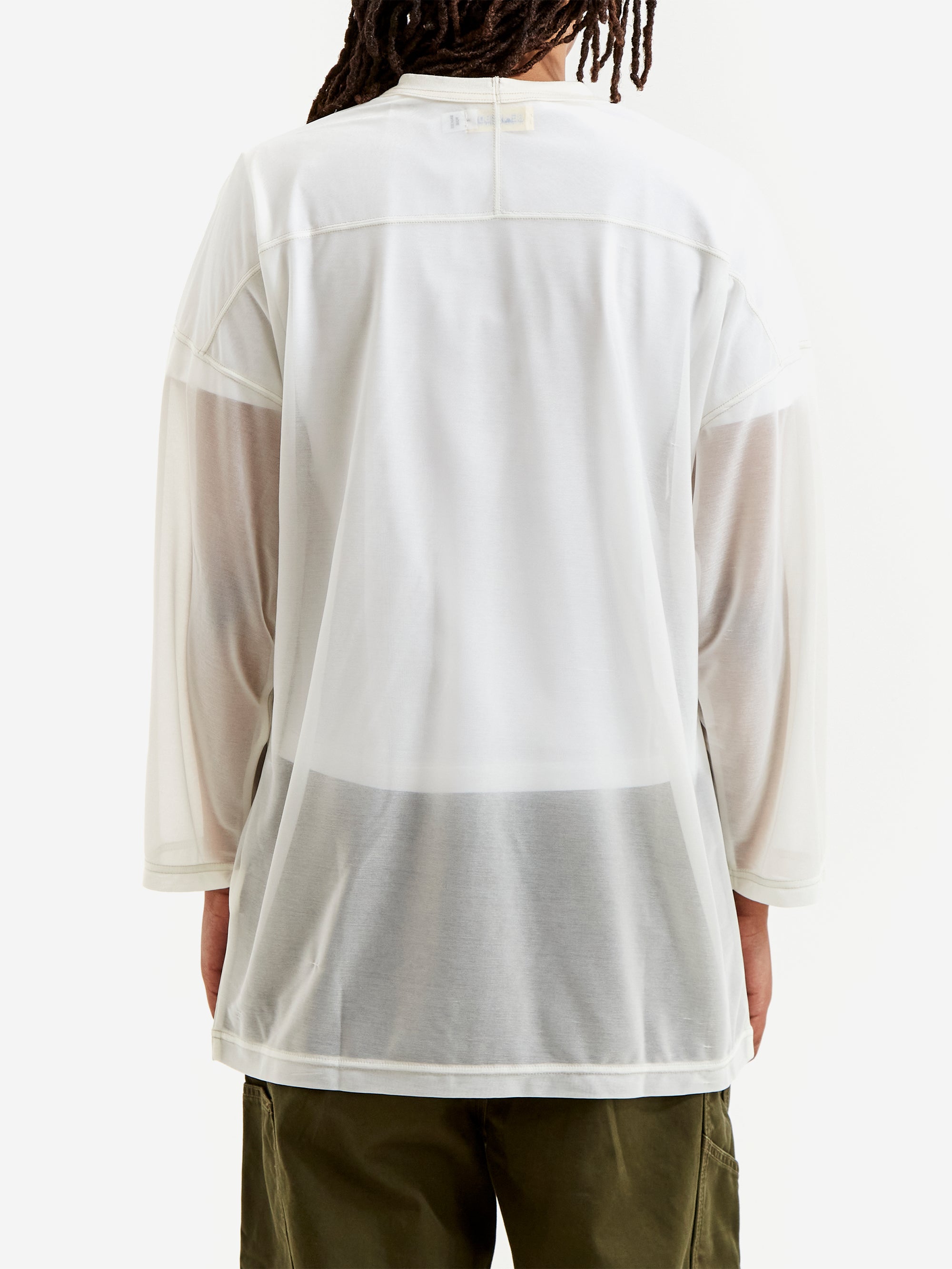 Beams Boy Sheer Football Top - Off White – Goodhood