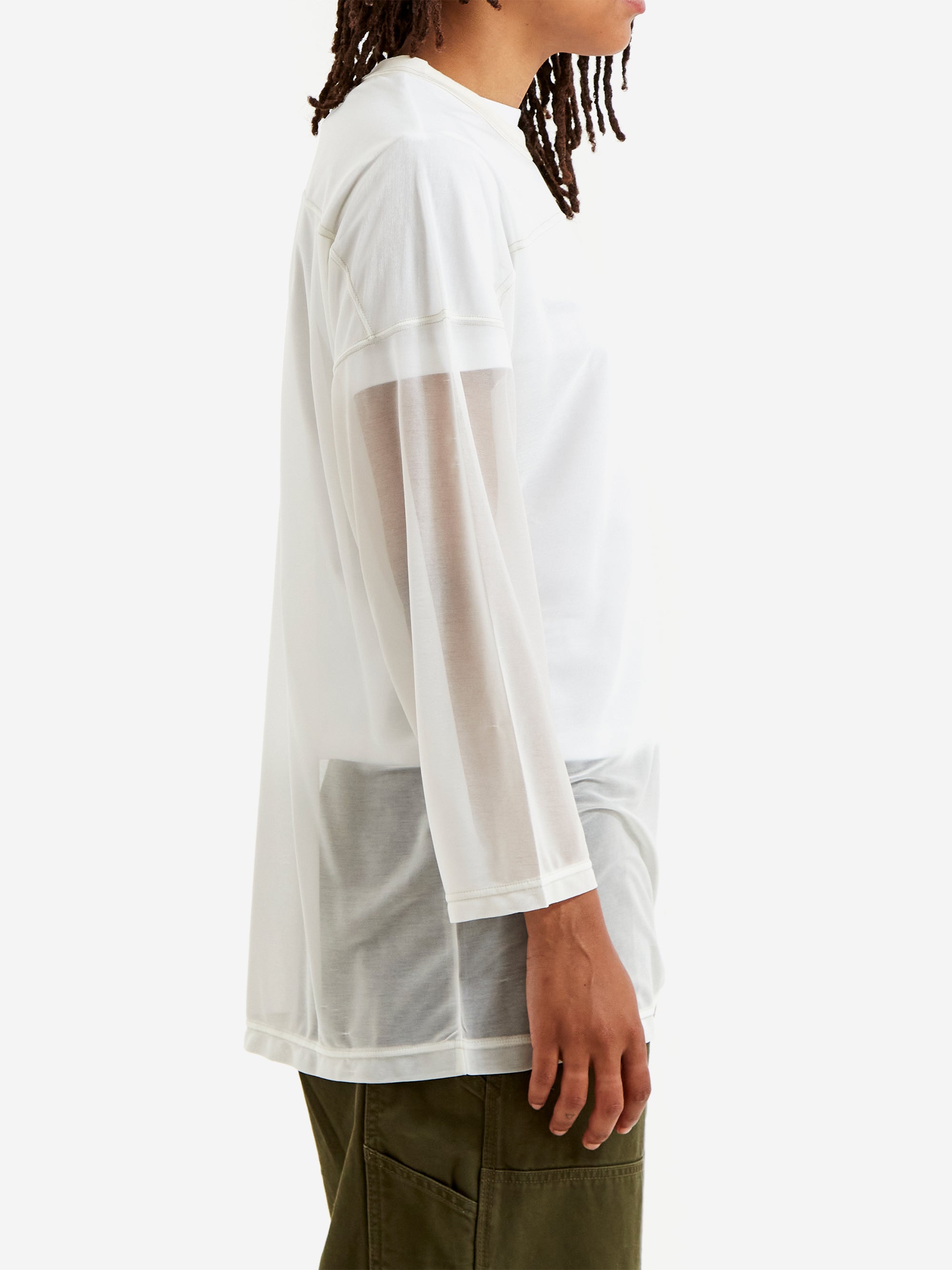 Beams Boy Sheer Football Top - Off White – Goodhood
