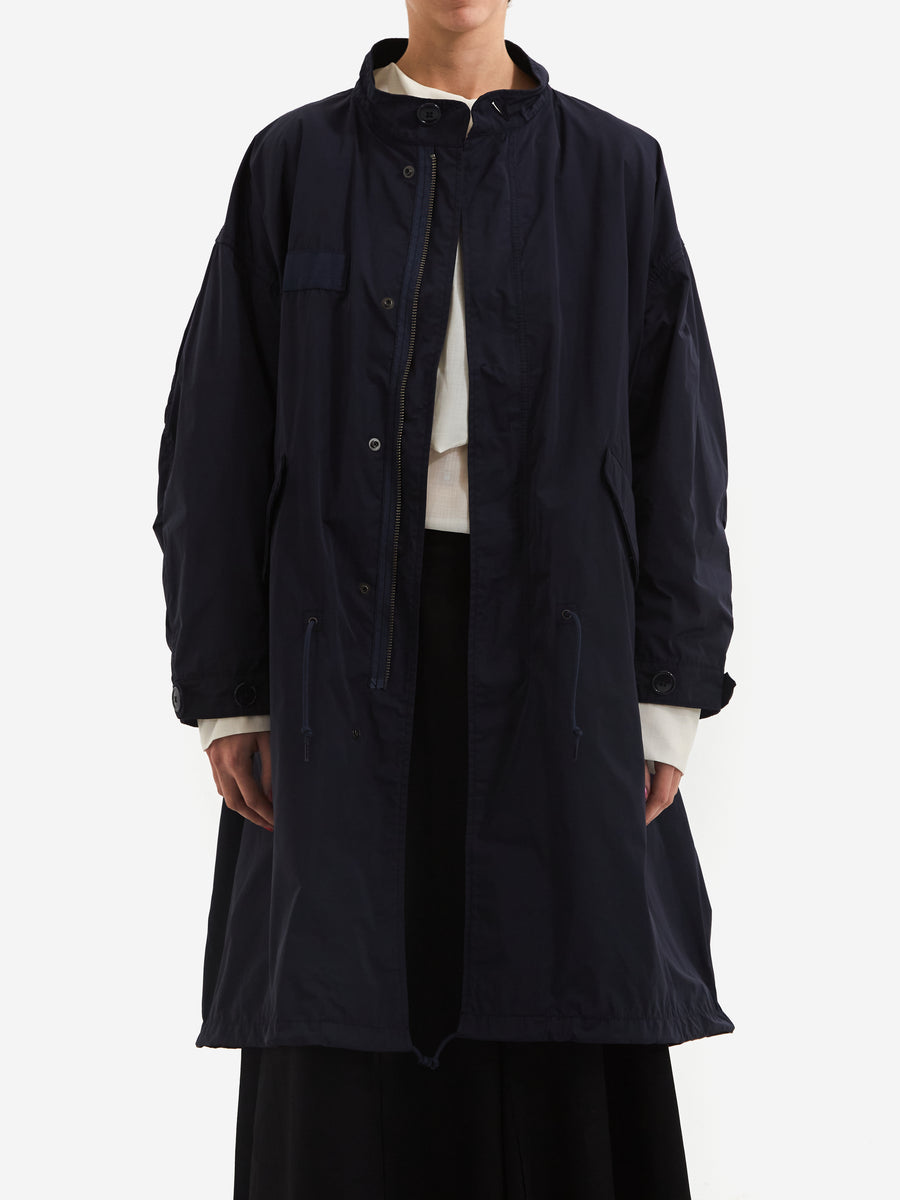Beams Boy SOLOTEX M-65 Coat - Navy – Goodhood
