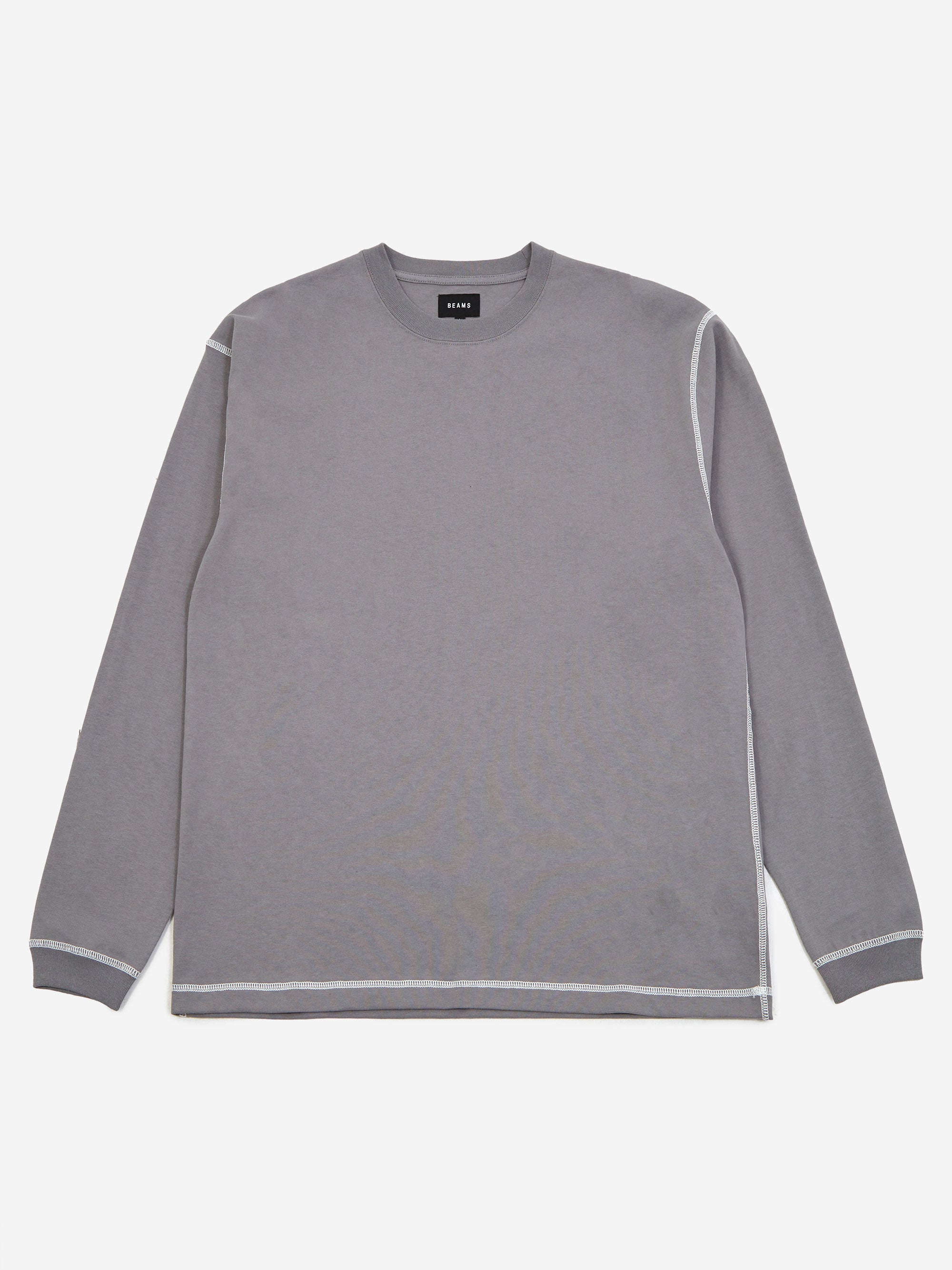 Beams Stitch Reversible Crew Neck - Goma – Goodhood