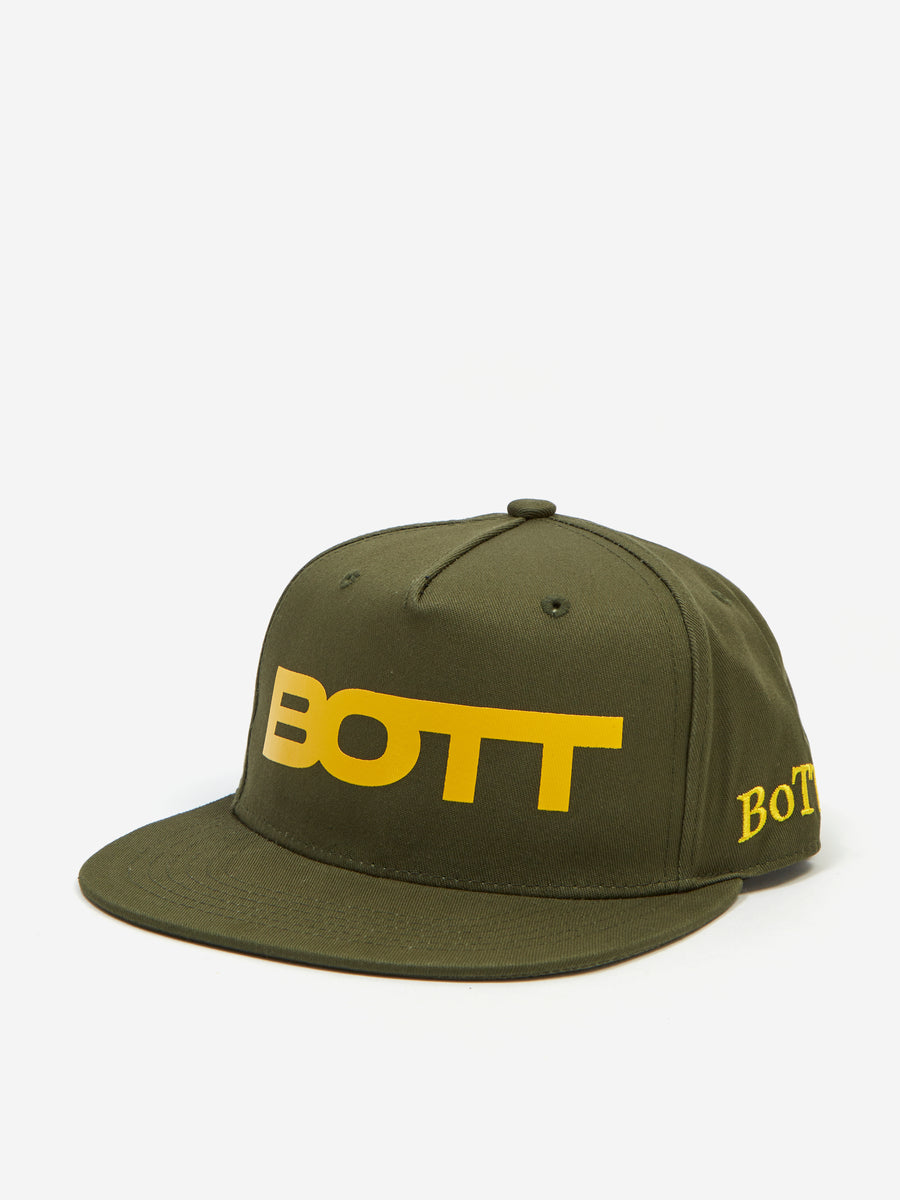 BoTT V2 Logo Structured 5-Panel Cap W - Forest – Goodhood
