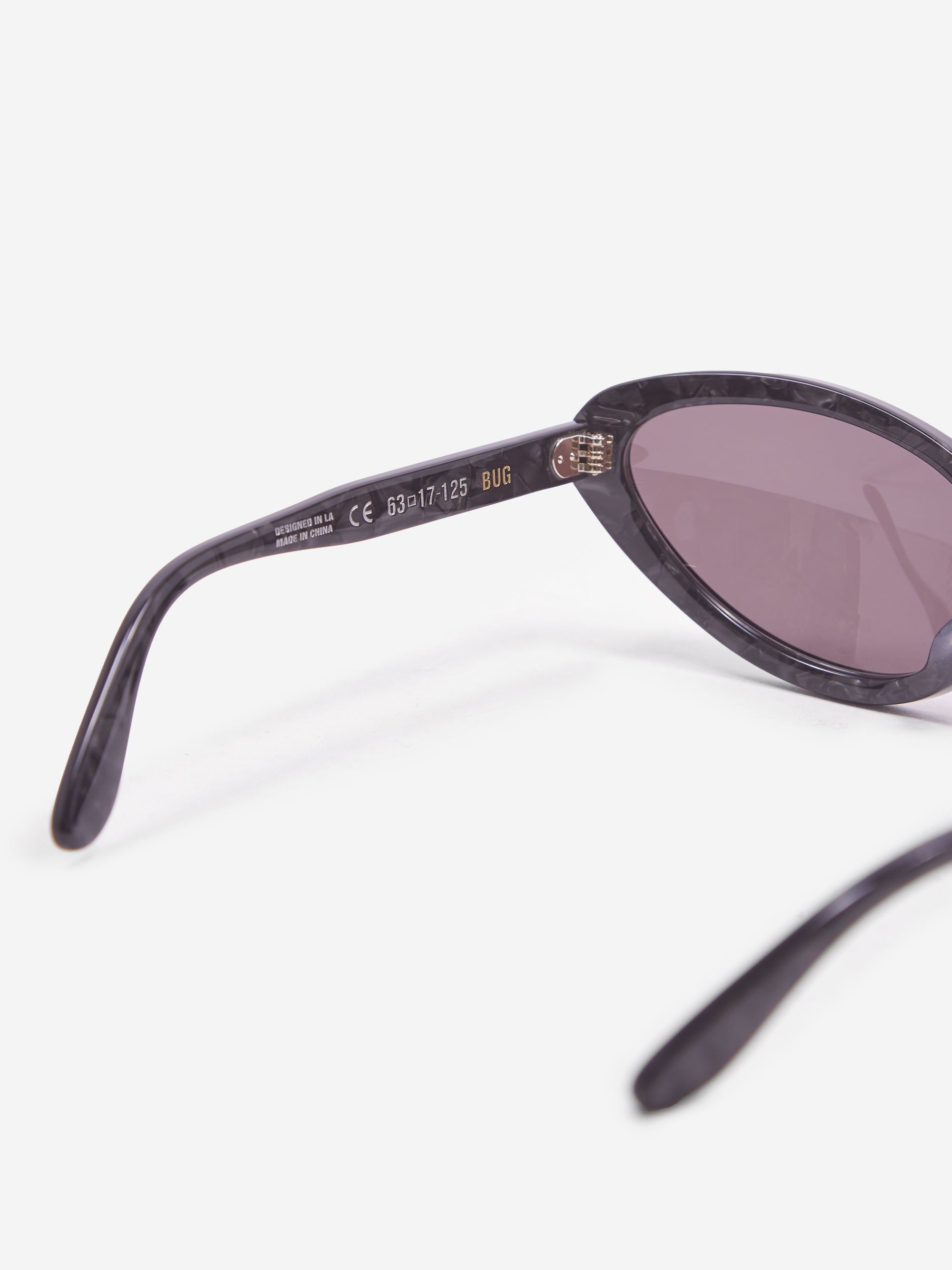 Brain Dead Bug Eye Protection - Black Pearl/Black Lens – Goodhood