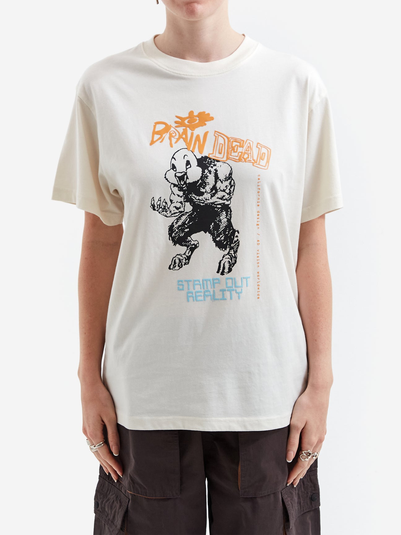 Brain Dead Duck Beast T-Shirt W - Natural – Goodhood