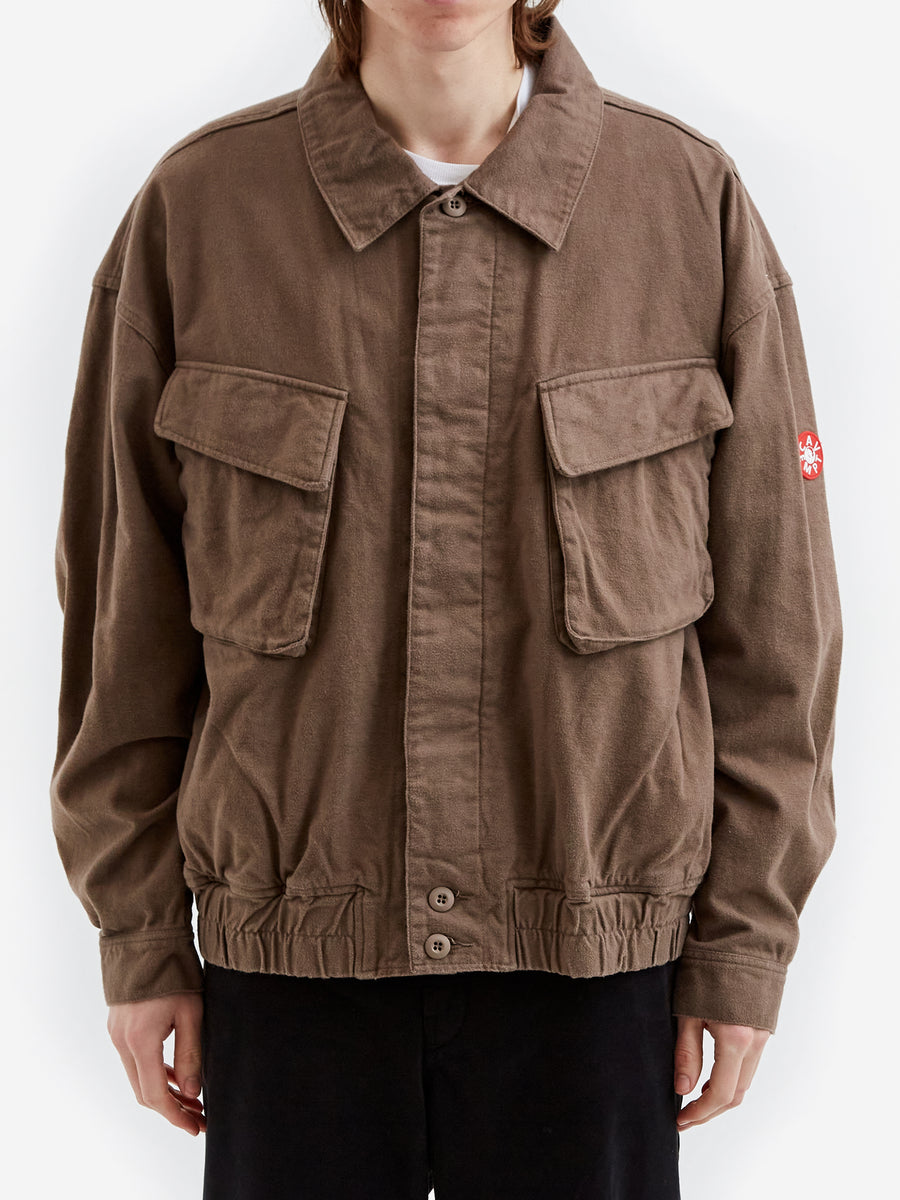 C.E Cav Empt Community Button Jacket - Brown – Goodhood